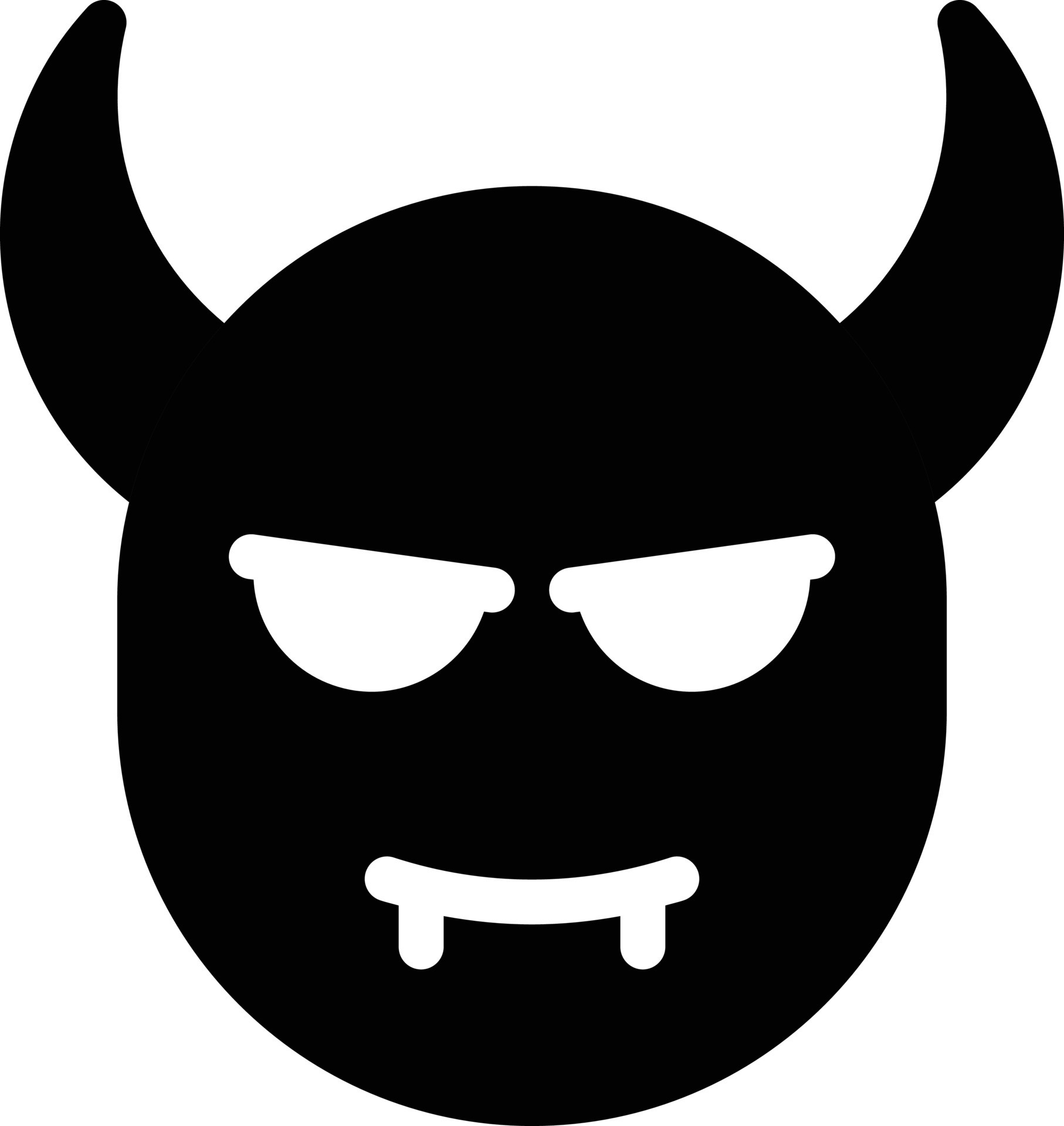 Evil vector illustration on a background.Premium quality symbols.vector ...