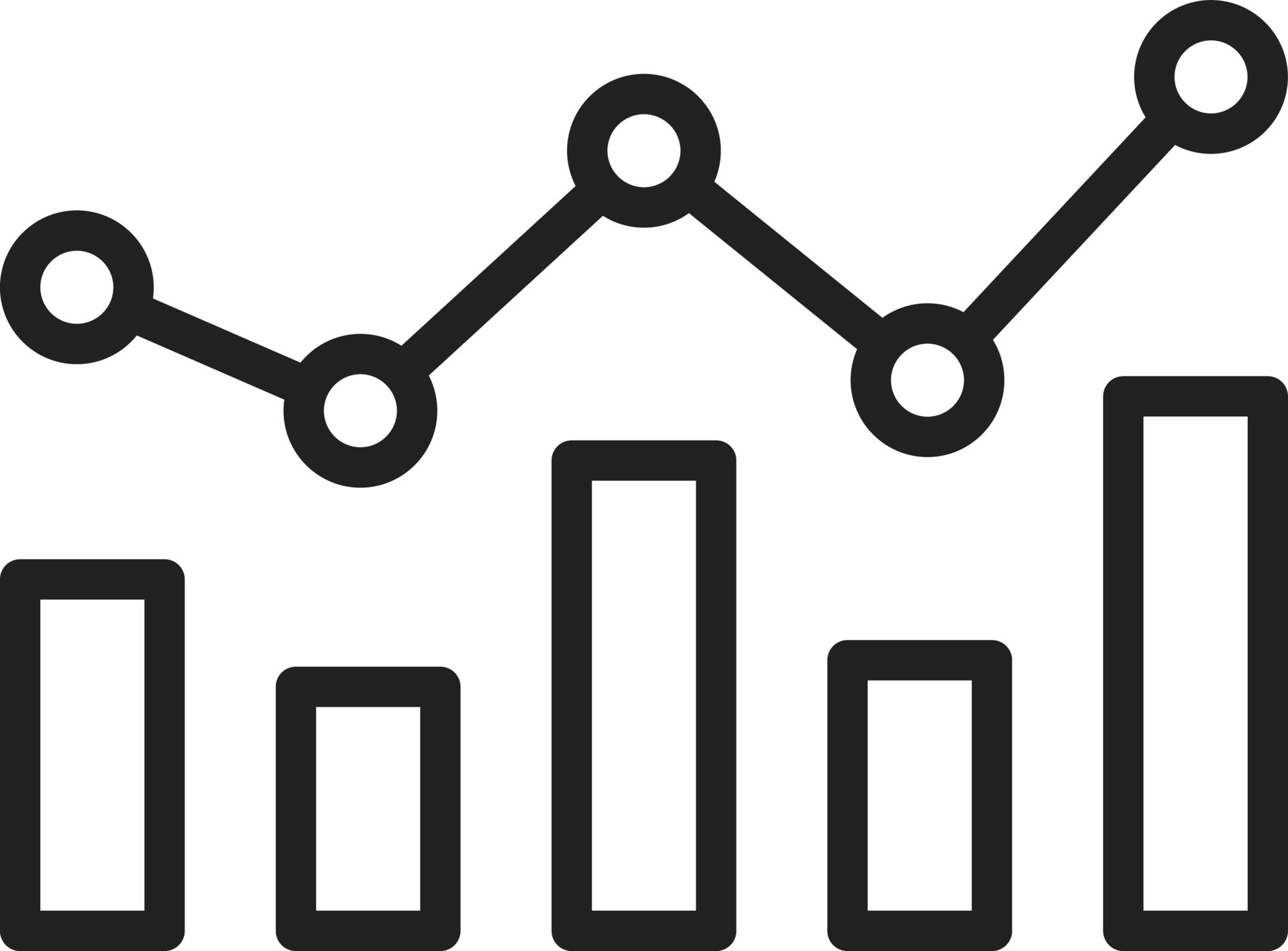 Increase and Decrease in Rate Line Icon 7229866 Vector Art at Vecteezy