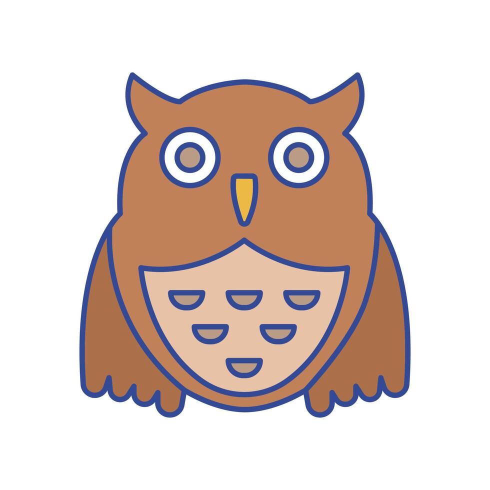 Owl bird animal Vector icon which is suitable for commercial work and ...