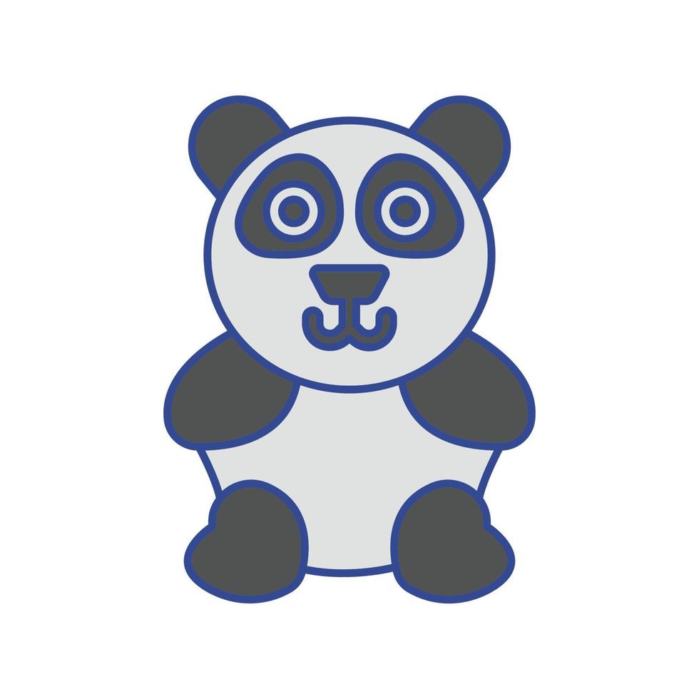 Panda animal Vector icon which is suitable for commercial work and ...