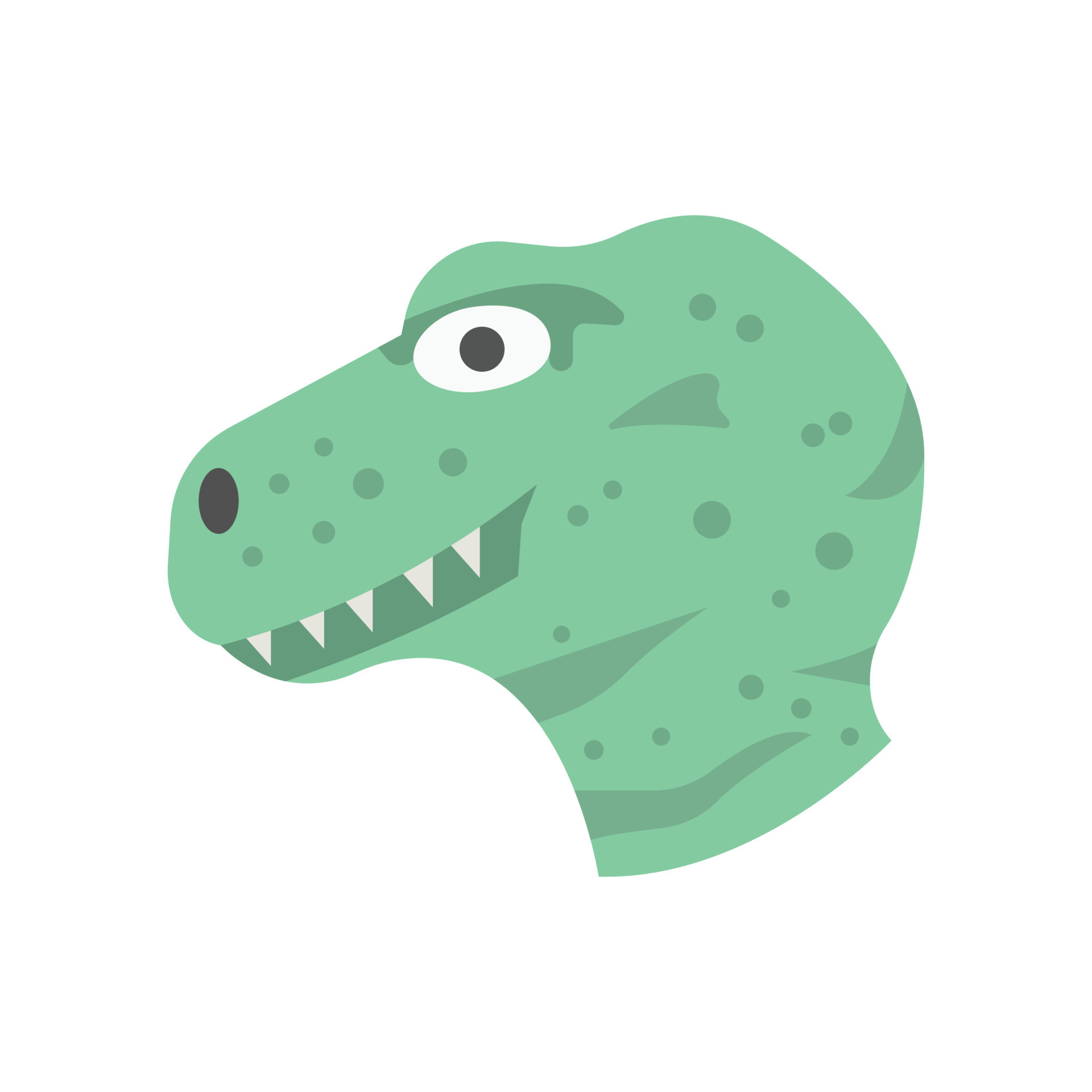 Dinosaur animal Vector icon which is suitable for commercial work and ...