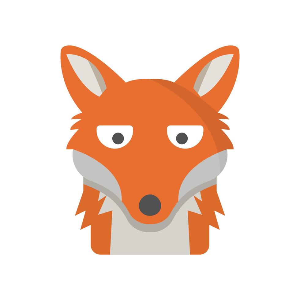 Fox animal Vector icon which is suitable for commercial work and easily ...