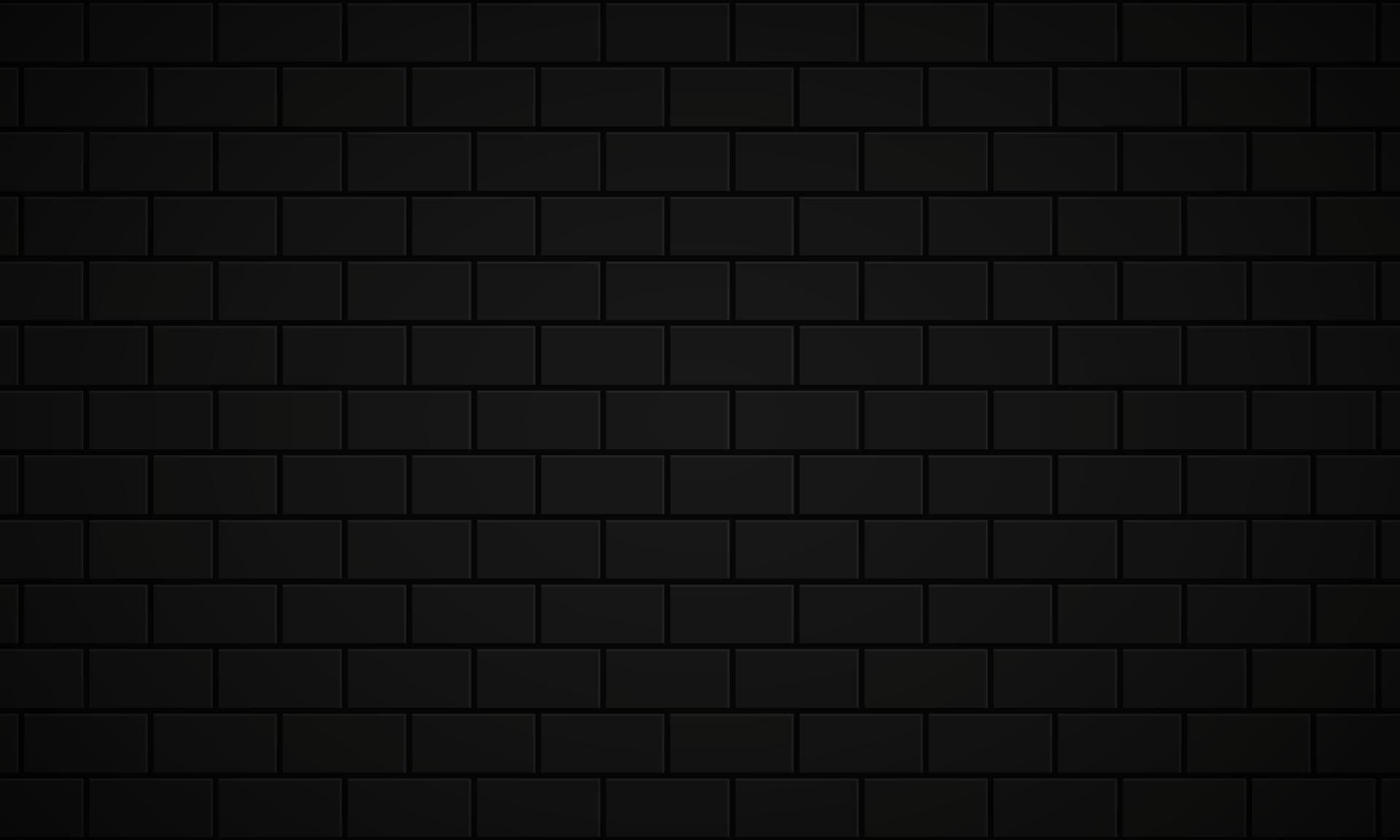 Brick Black Wall Texture Background Dark Brickwork Pattern Block