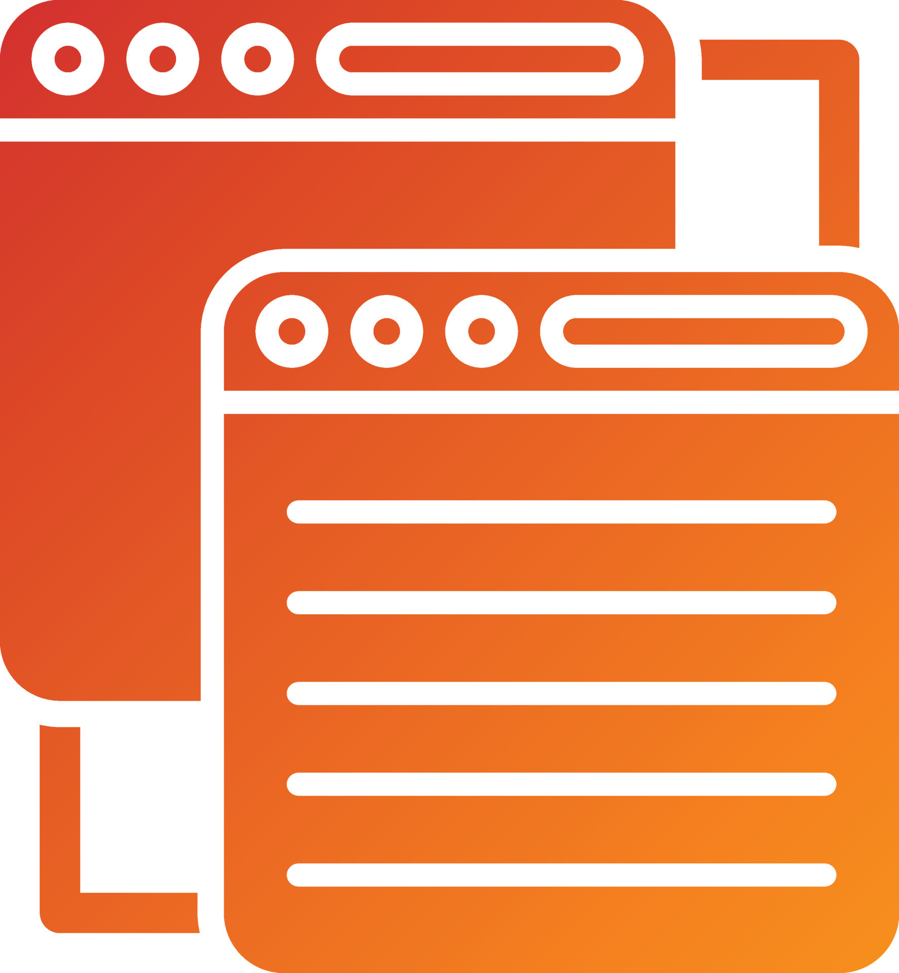 Queue Icon Style 7241172 Vector Art at Vecteezy