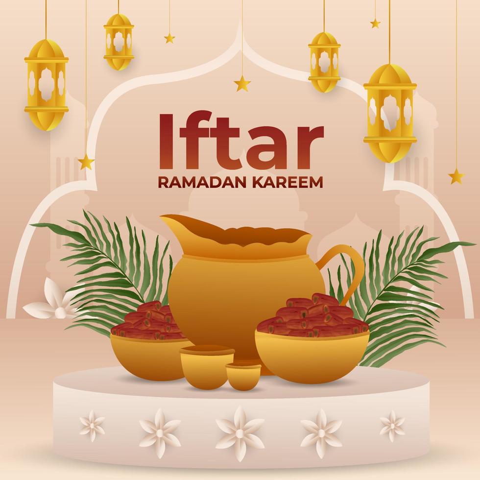 Background of Iftar Food 7241809 Vector Art at Vecteezy