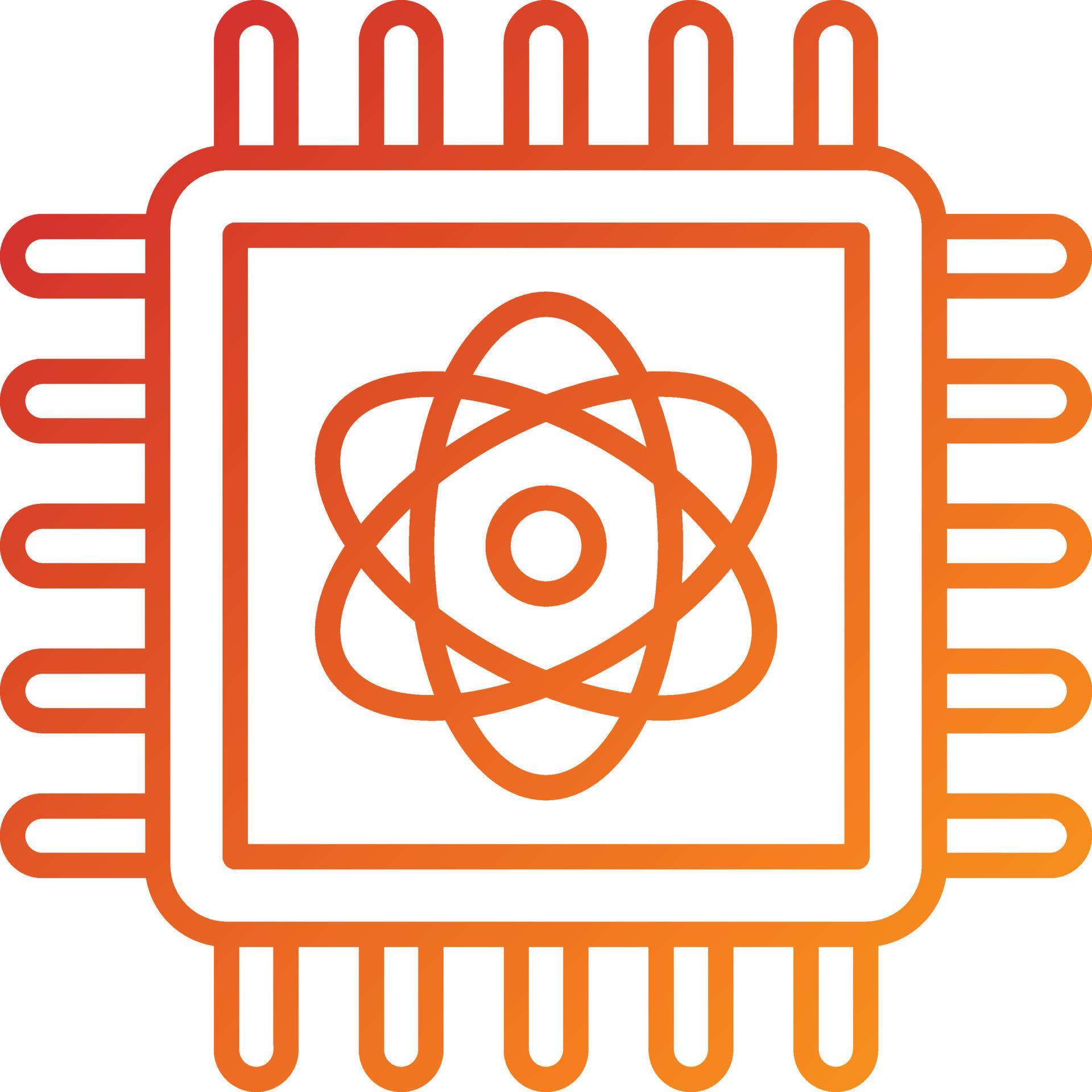 Quantum Computing Icon Style 7244958 Vector Art at Vecteezy