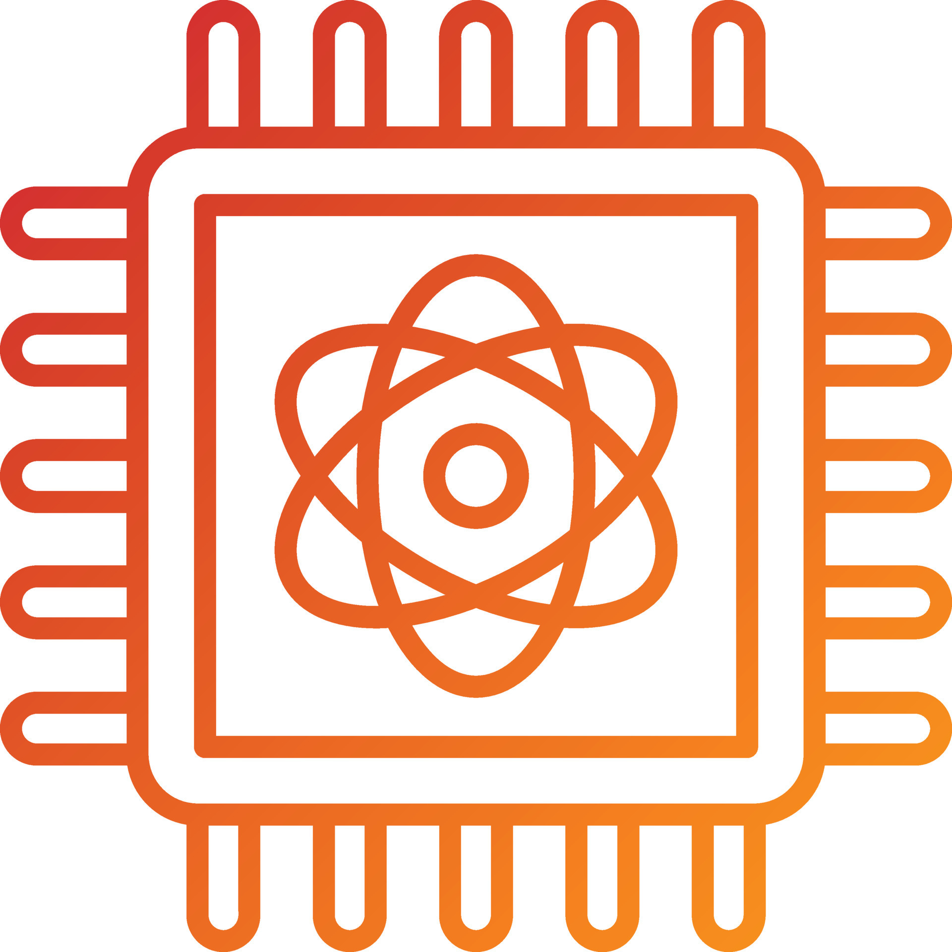 Quantum Computing Icon Style 7244958 Vector Art at Vecteezy