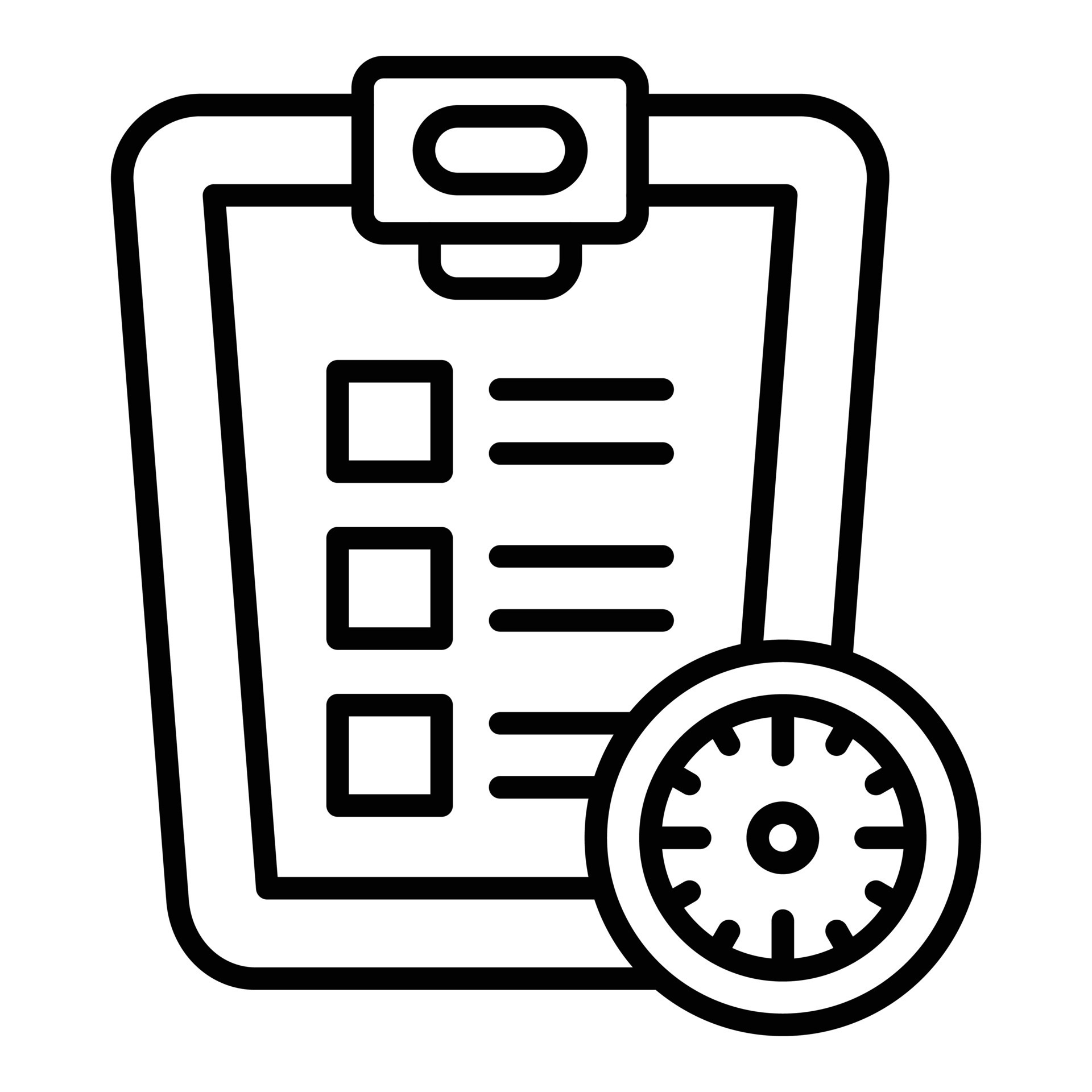 Tasks Schedule Icon Style 7247019 Vector Art at Vecteezy