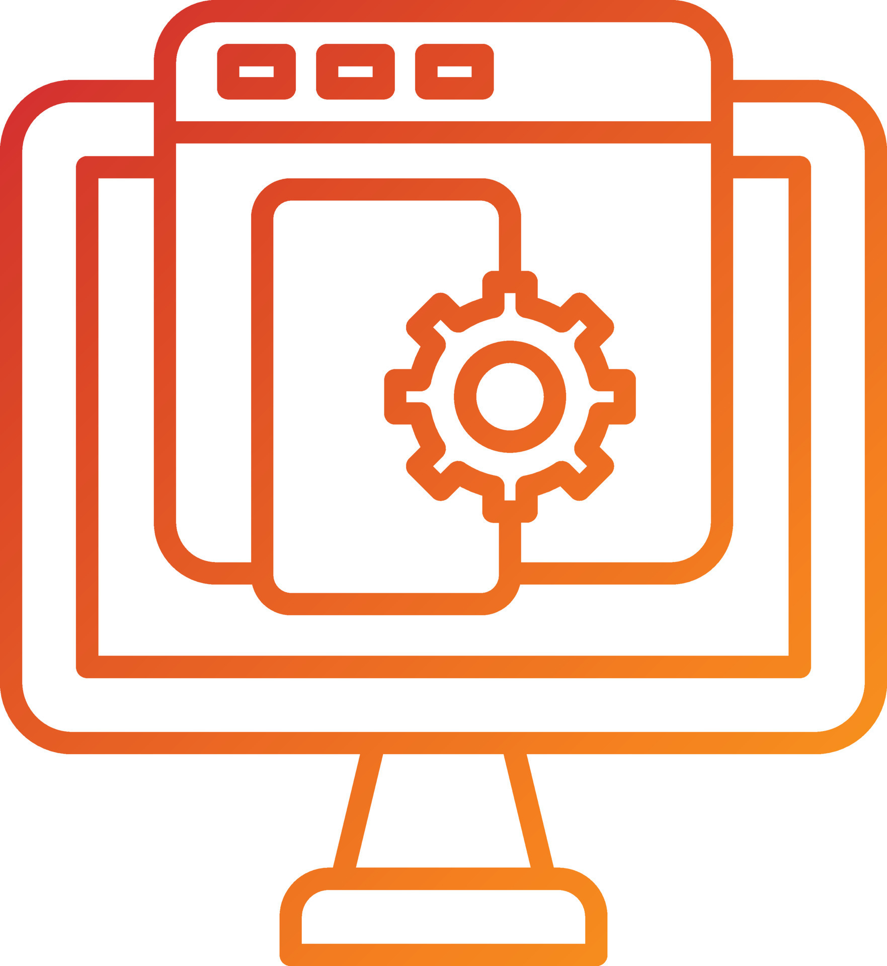 Software Development Icon Vector