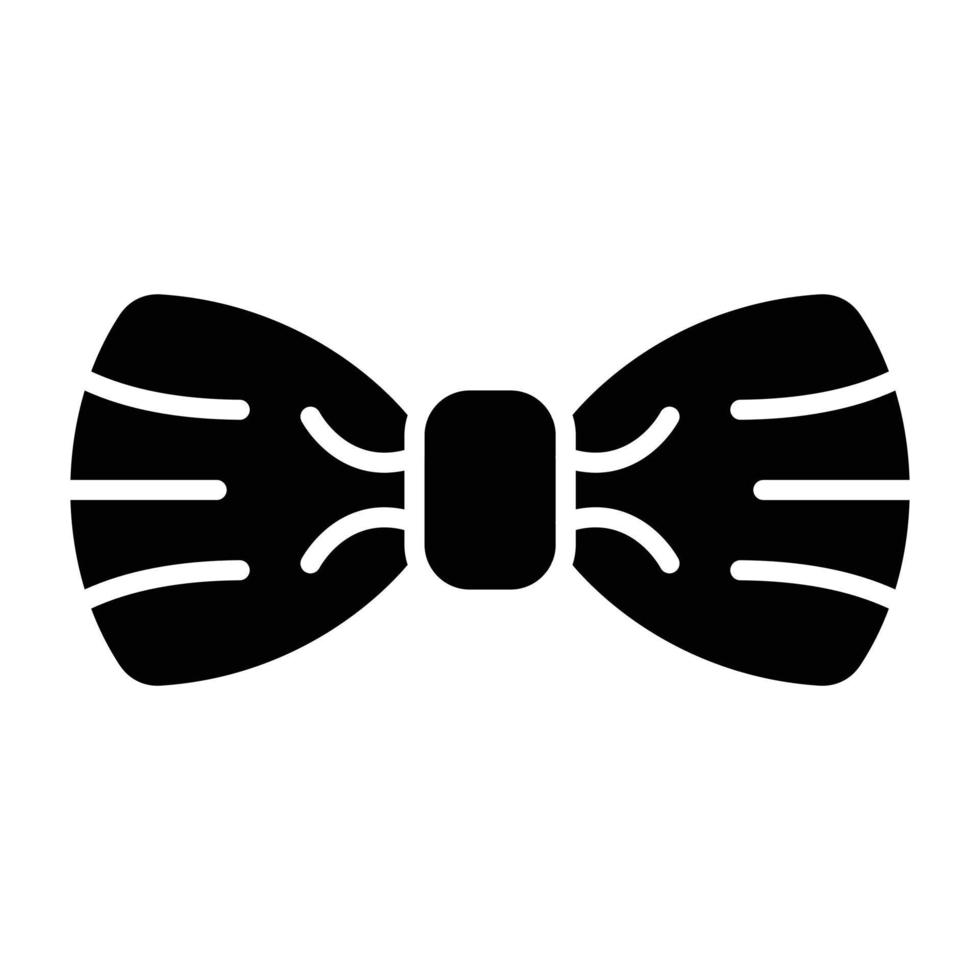 Bow Tie Icon Style 7247715 Vector Art at Vecteezy