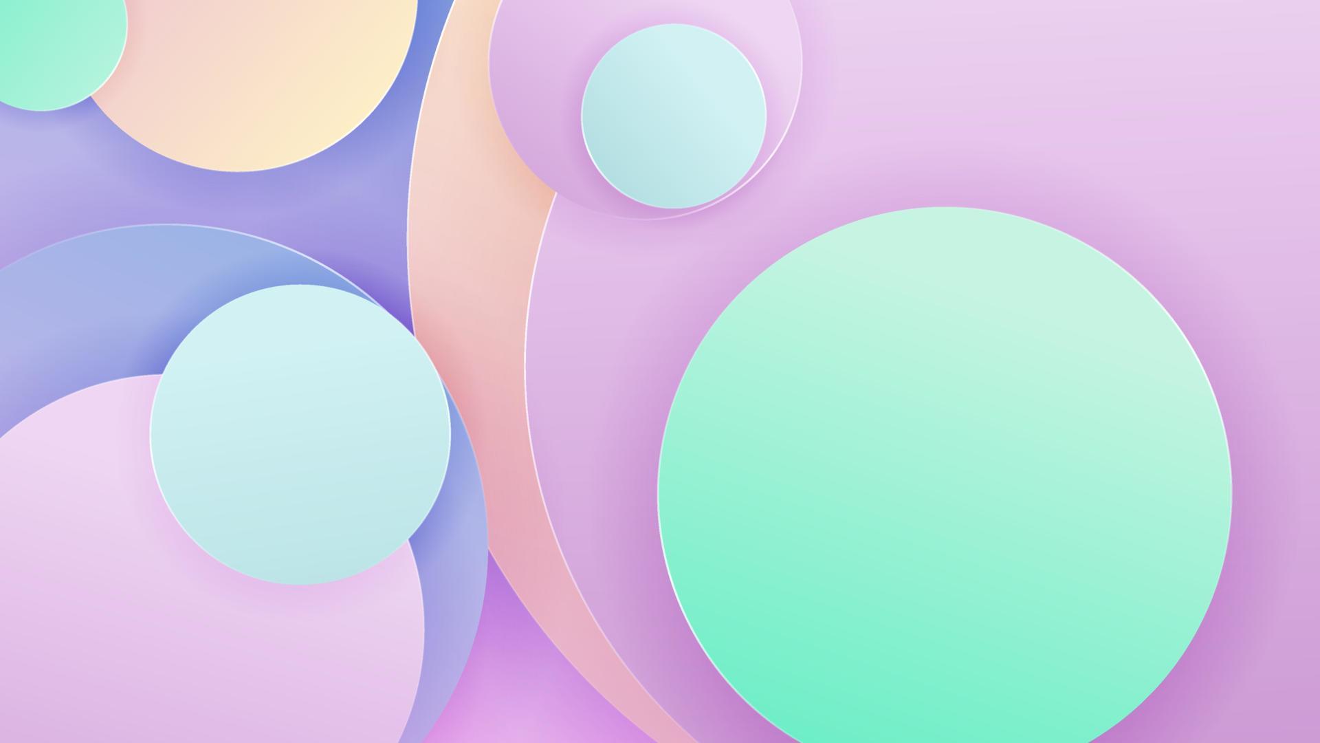 Vector Abstract Backgrond With Soft Gradient Color And Dynamic Shadow