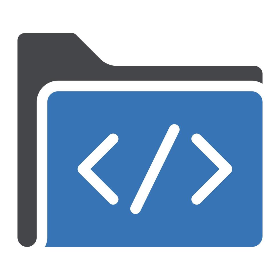 folder coding vector illustration on a background.Premium quality ...