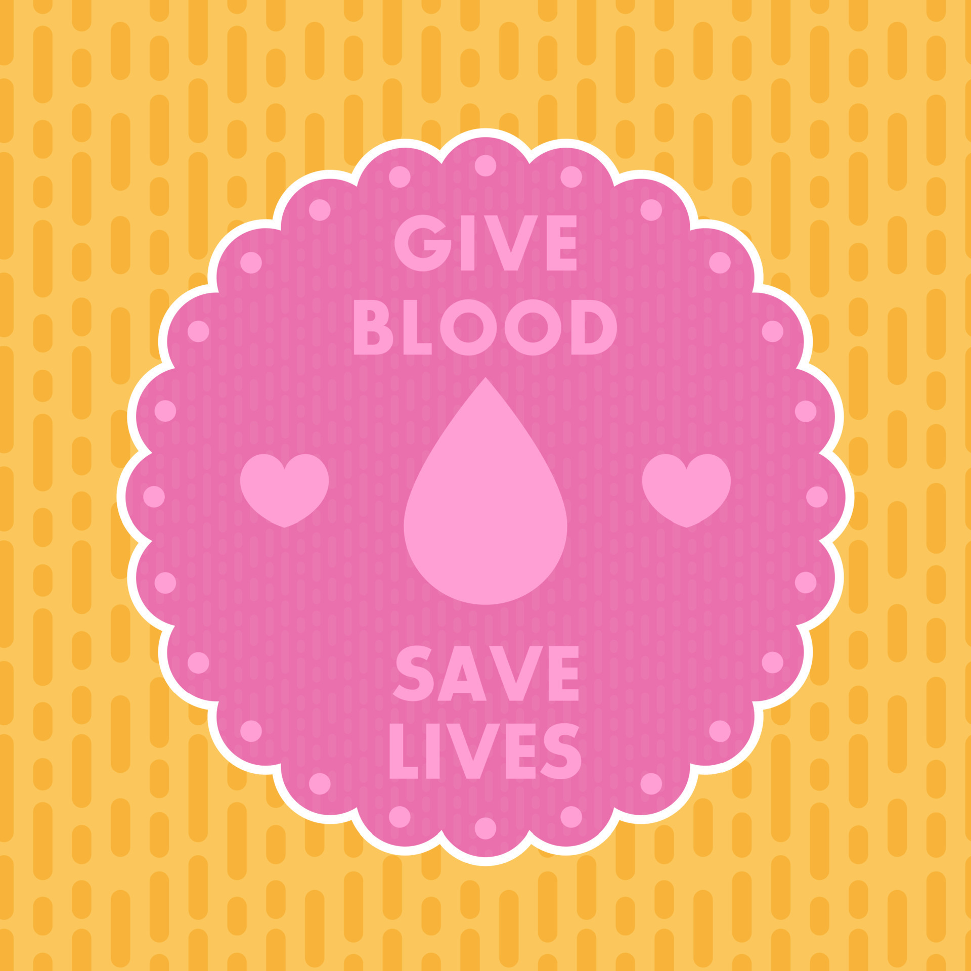 Blood Donation Poster Badge In Modern Flat Style 7280376 Vector Art At blood-donation-poster-badge-in-modern-flat-style-7280376-vector-art-at