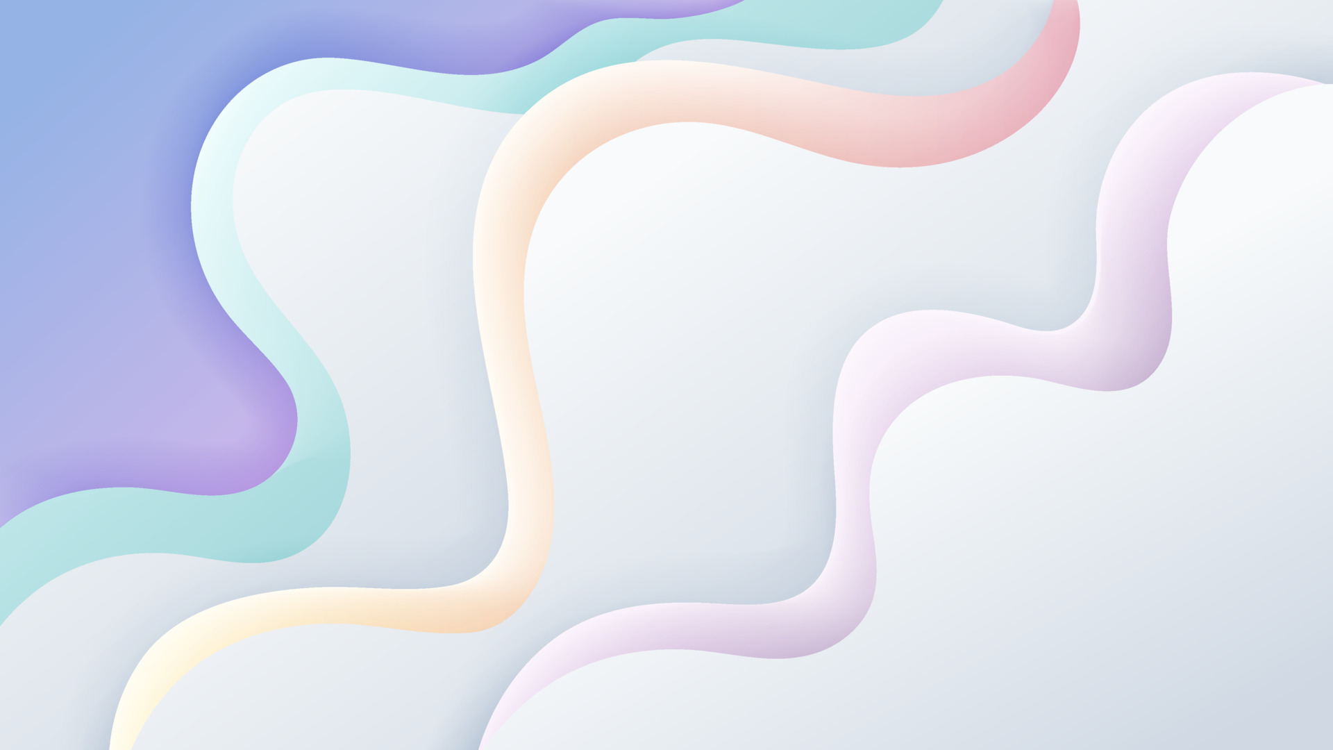 Vector Abstract Backgrond With Soft Gradient Color And Dynamic Shadow