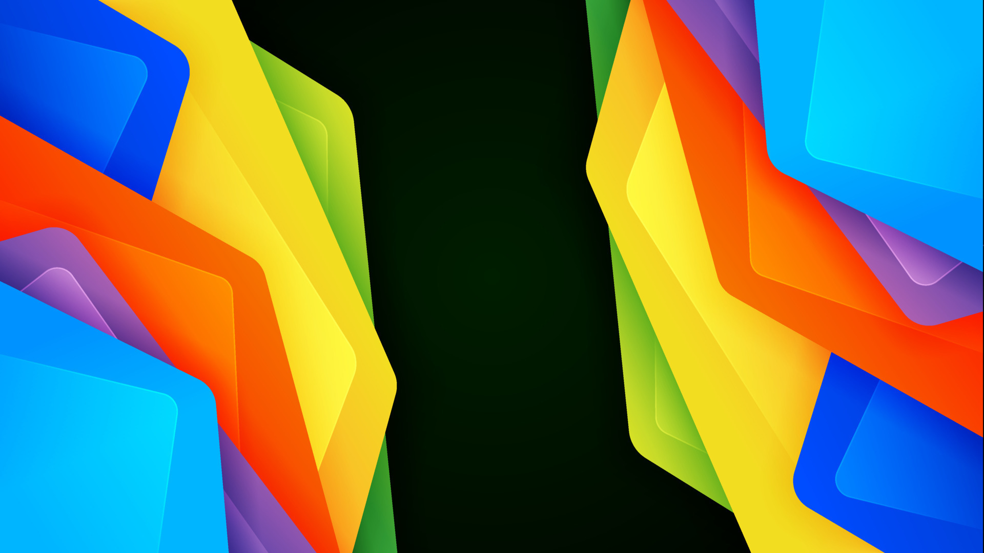 Vector Abstract Backgrond With Soft Gradient Color And Dynamic Shadow