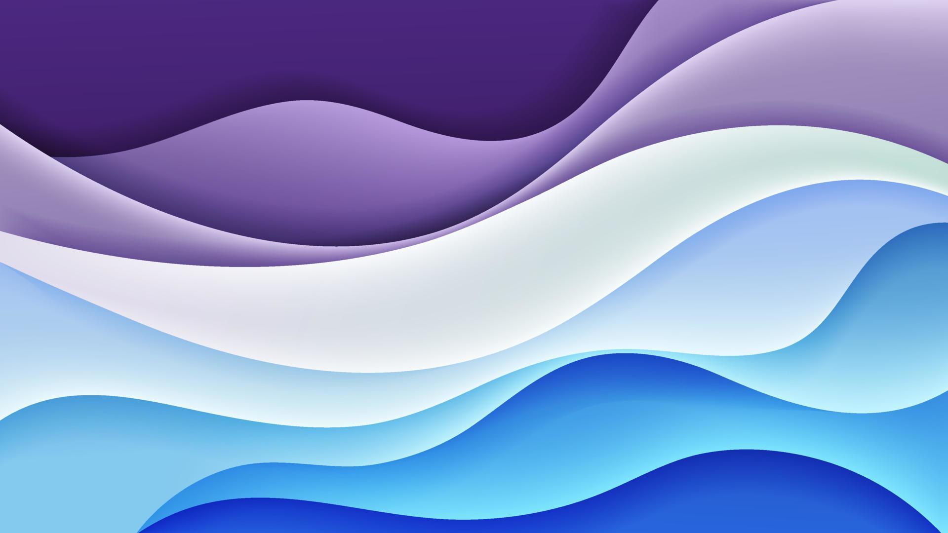 Vector Abstract Backgrond With Soft Gradient Color And Dynamic Shadow
