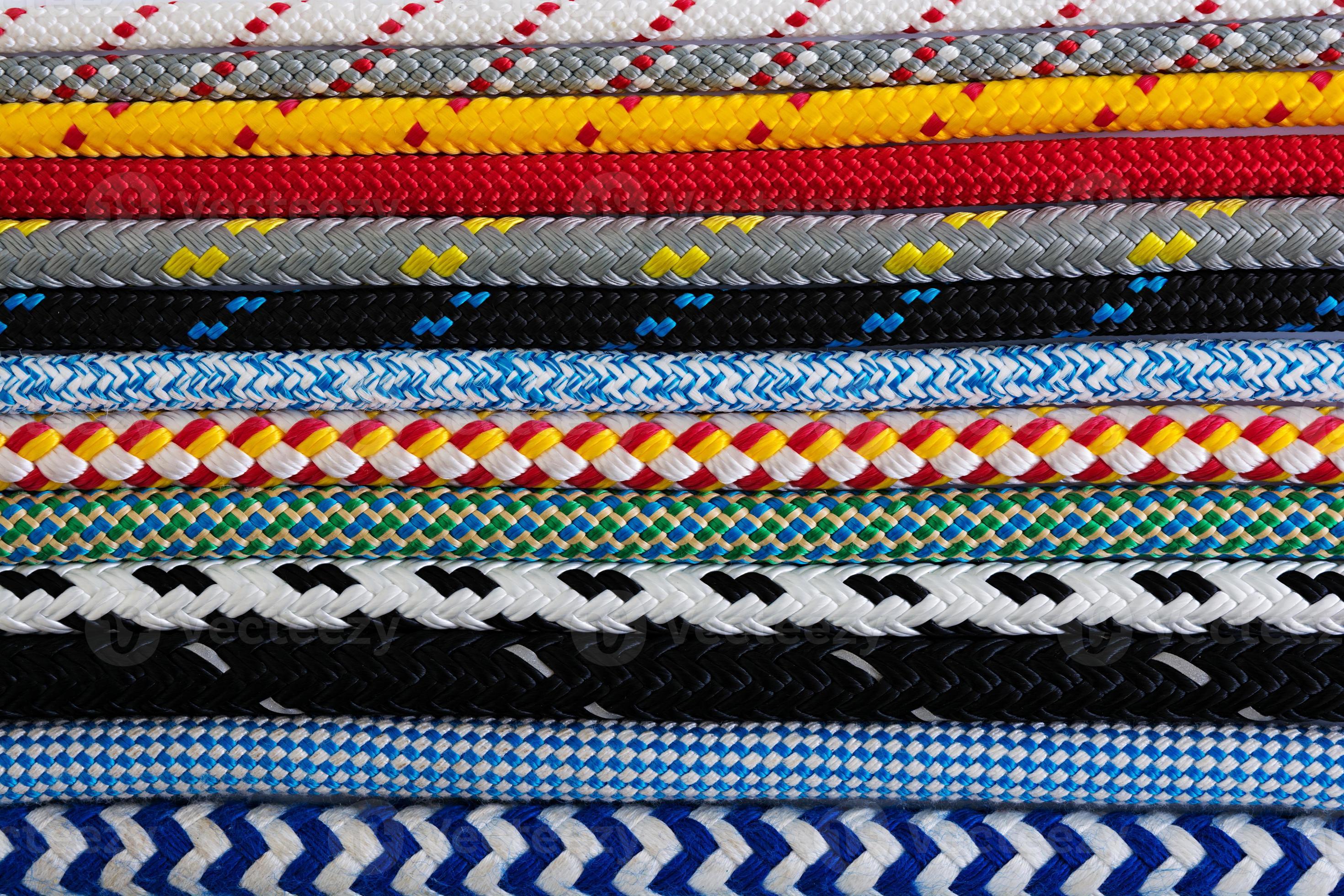 Colorful ropes. Background of ropes 7295440 Stock Photo at Vecteezy