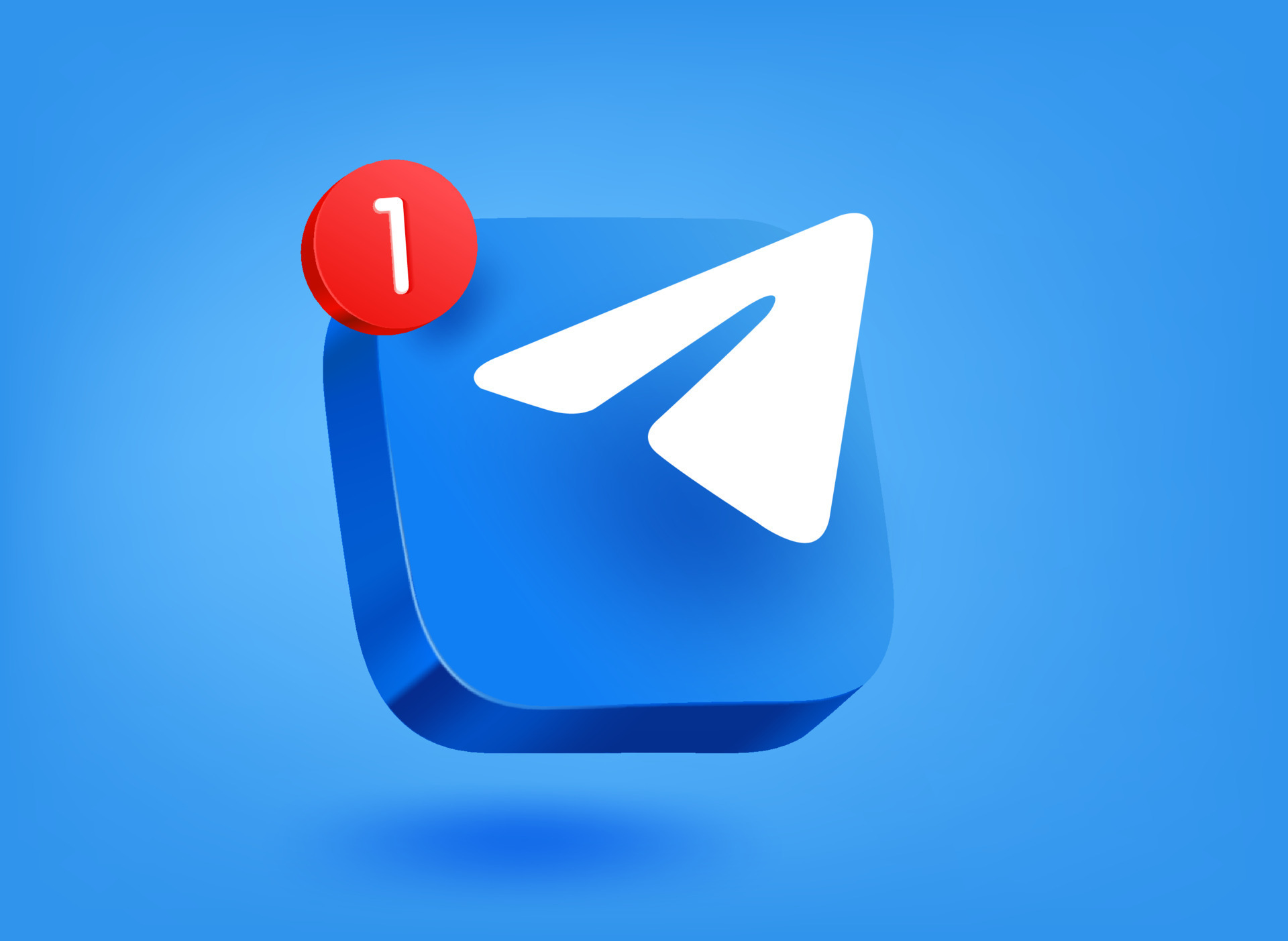 New Message Concept 3d Vector Mobile Application Icon With