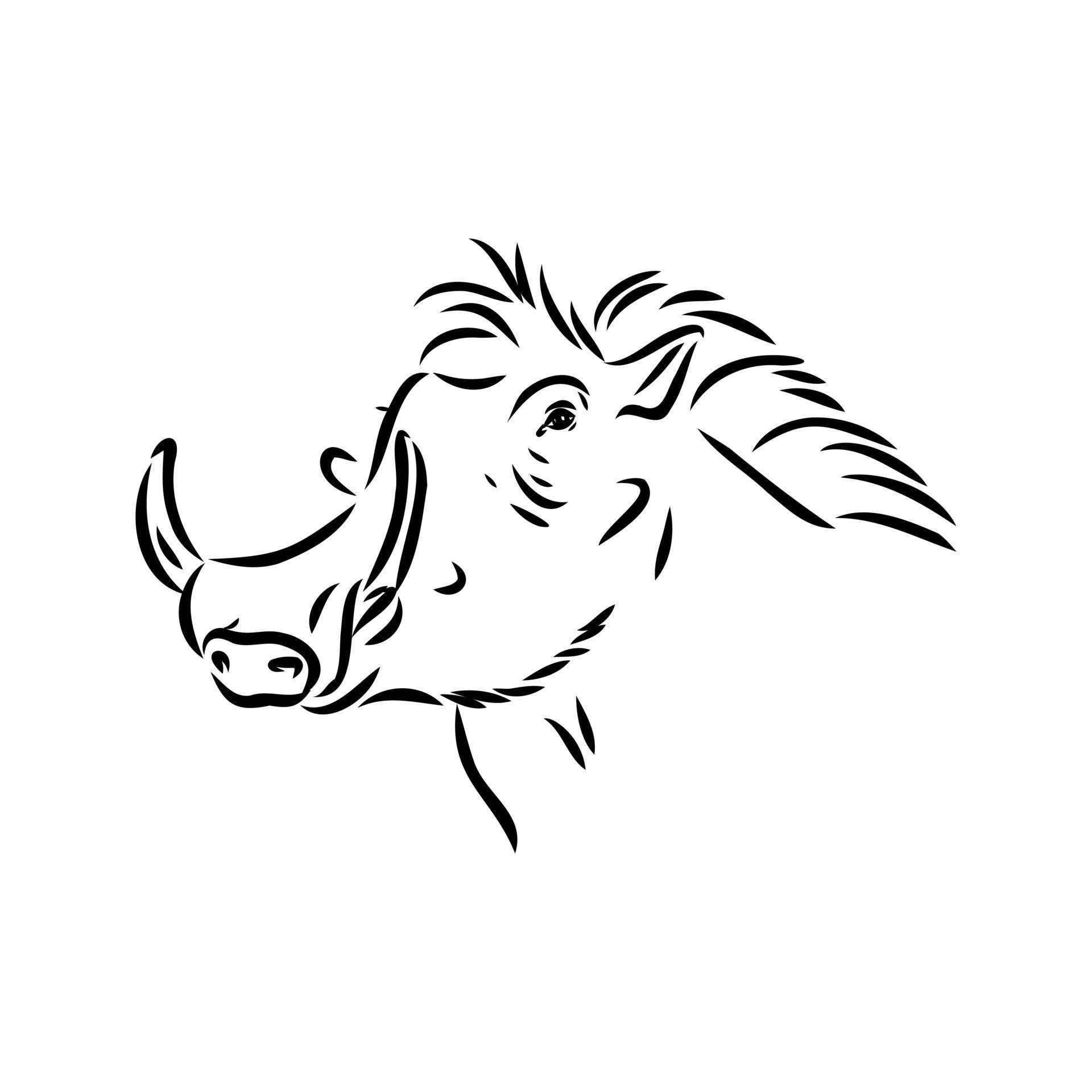 warthog vector sketch 7308639 Vector Art at Vecteezy warthog vector sketch 7308639 Vector Art at Vecteezy