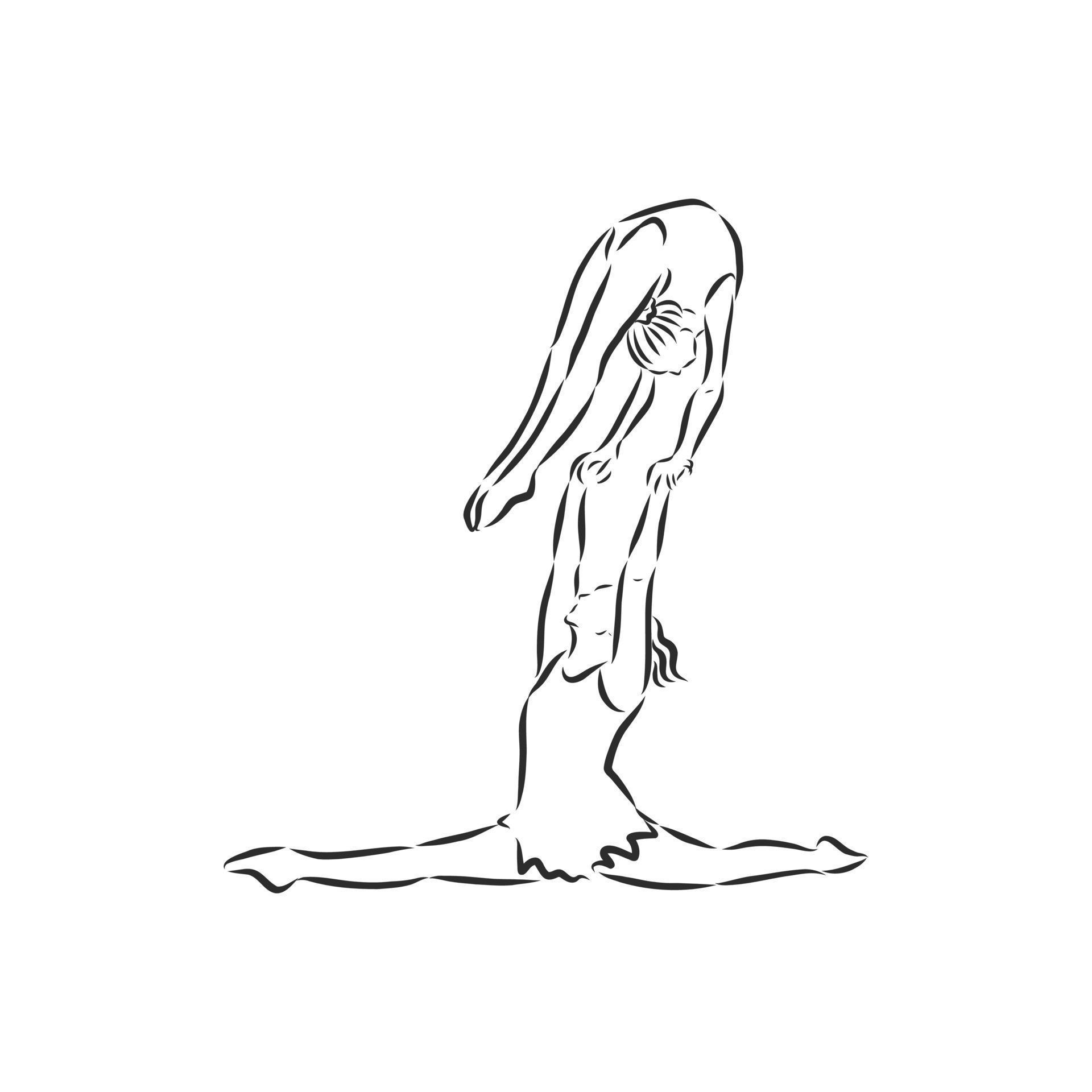 acrobatics vector sketch 7310155 Vector Art at Vecteezy