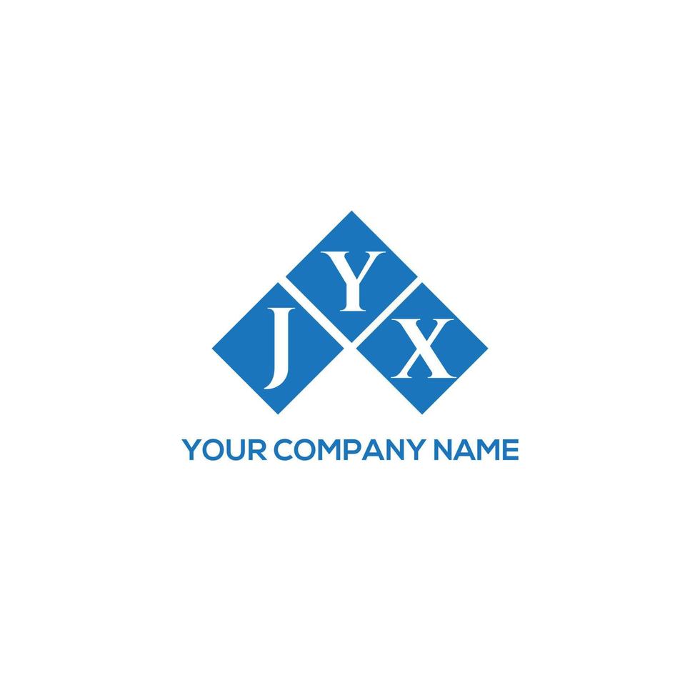 JYX letter logo design on white background. JYX creative initials letter logo concept. JYX ...