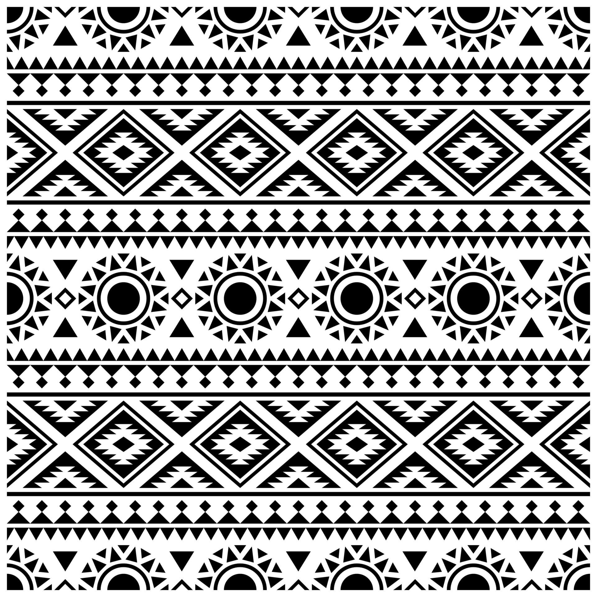Aztec seamless ethnic pattern texture design 7325147 Vector Art at Vecteezy