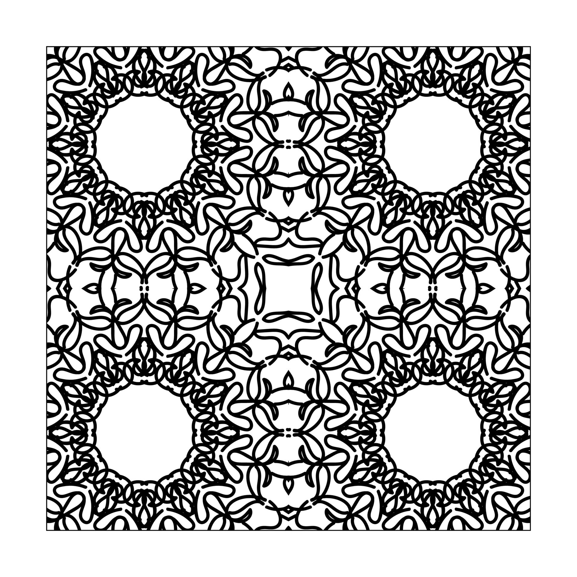 Seamless pattern floral ornament. 7325379 Vector Art at Vecteezy