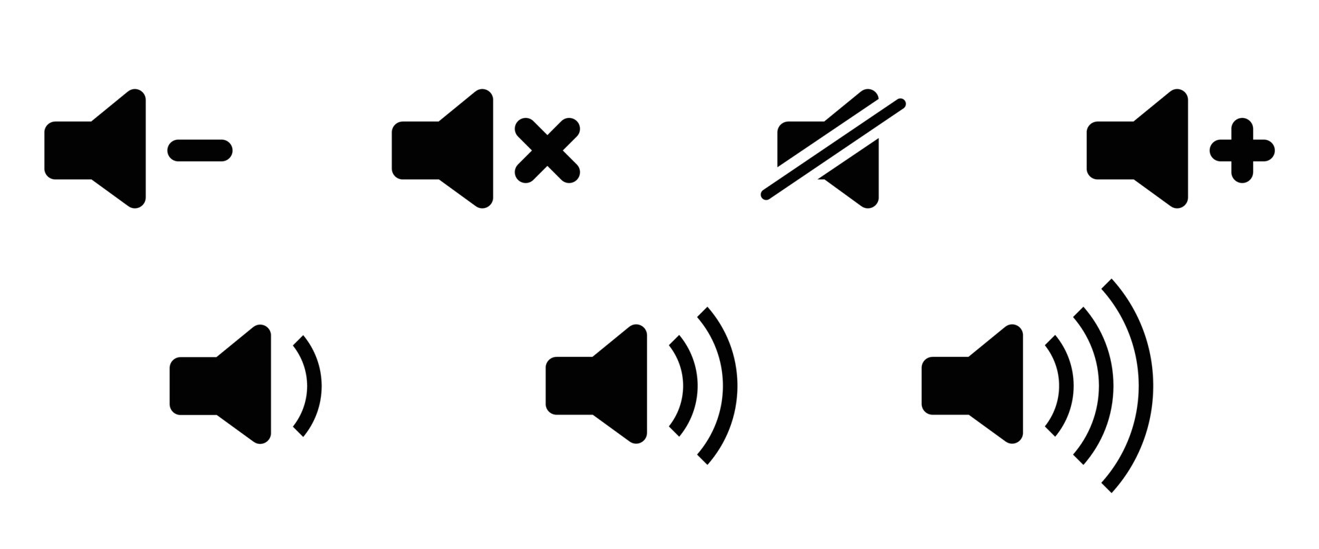 volume volume icon . web icon set . icons collection. Simple vector ... volume volume icon . web icon set . icons collection. Simple vector ...
