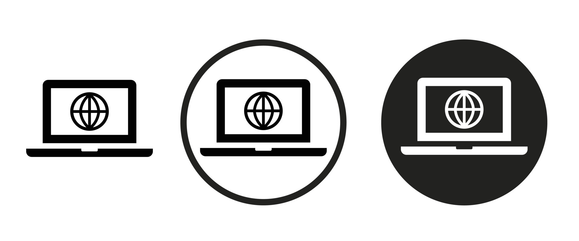 notebook icon . web icon set . icons collection. Simple vector ...