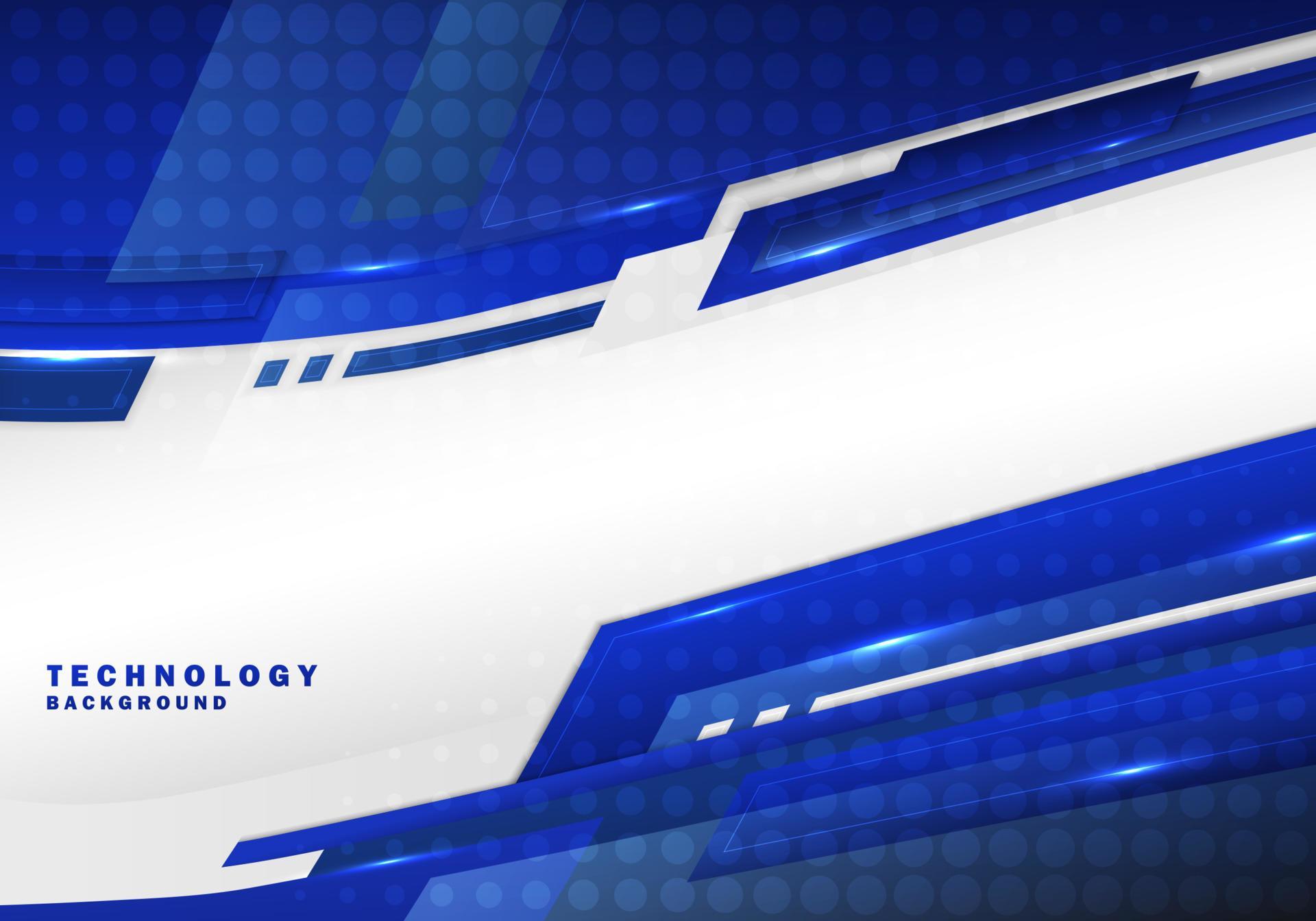 Abstract tech gradient blue design decorative artwork style. 7341522 ...