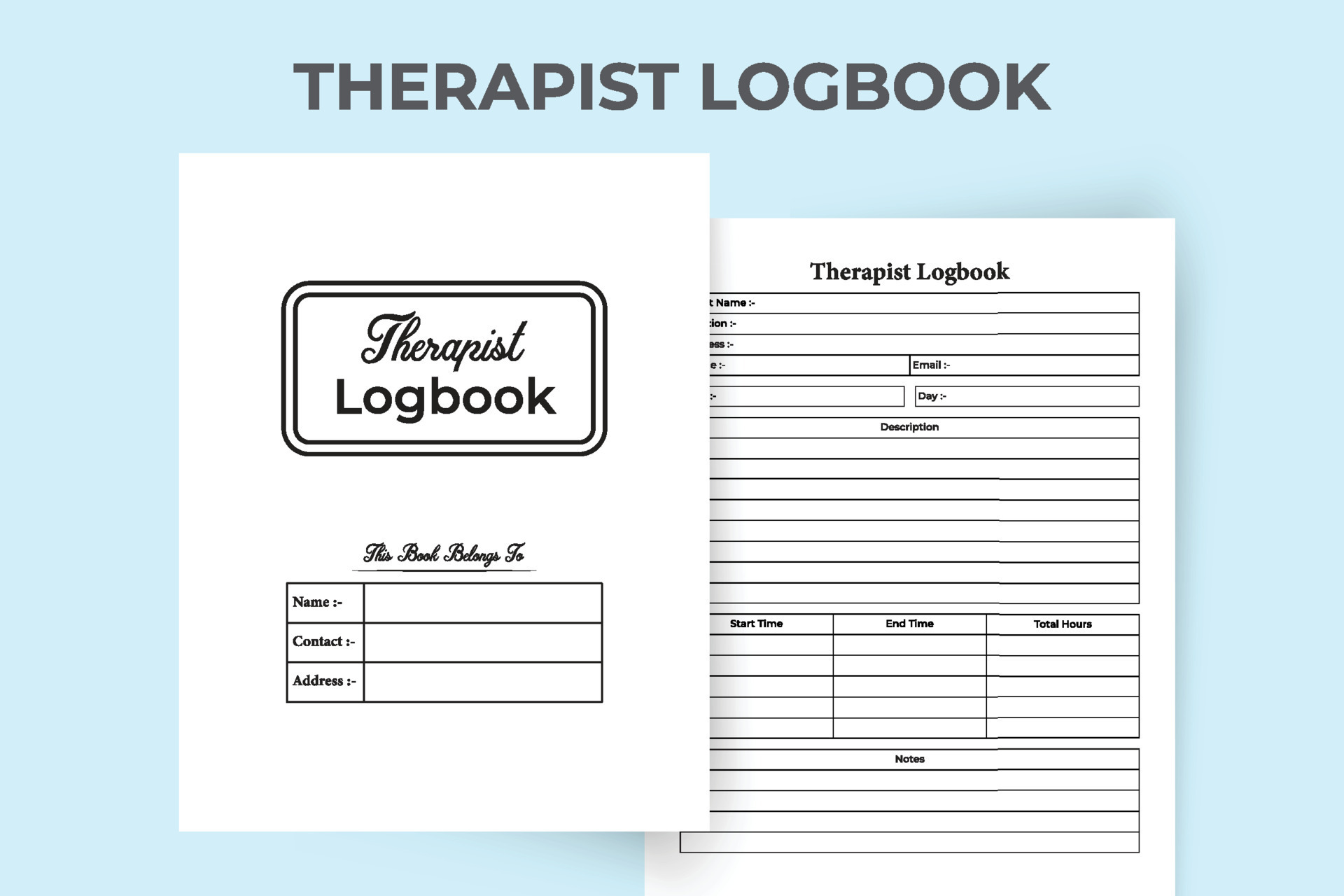 Therapist Patient Info Journal Interior Daily Therapist Development Planner And Task Tracker therapist-patient-info-journal-interior-daily-therapist-development-planner-and-task-tracker
