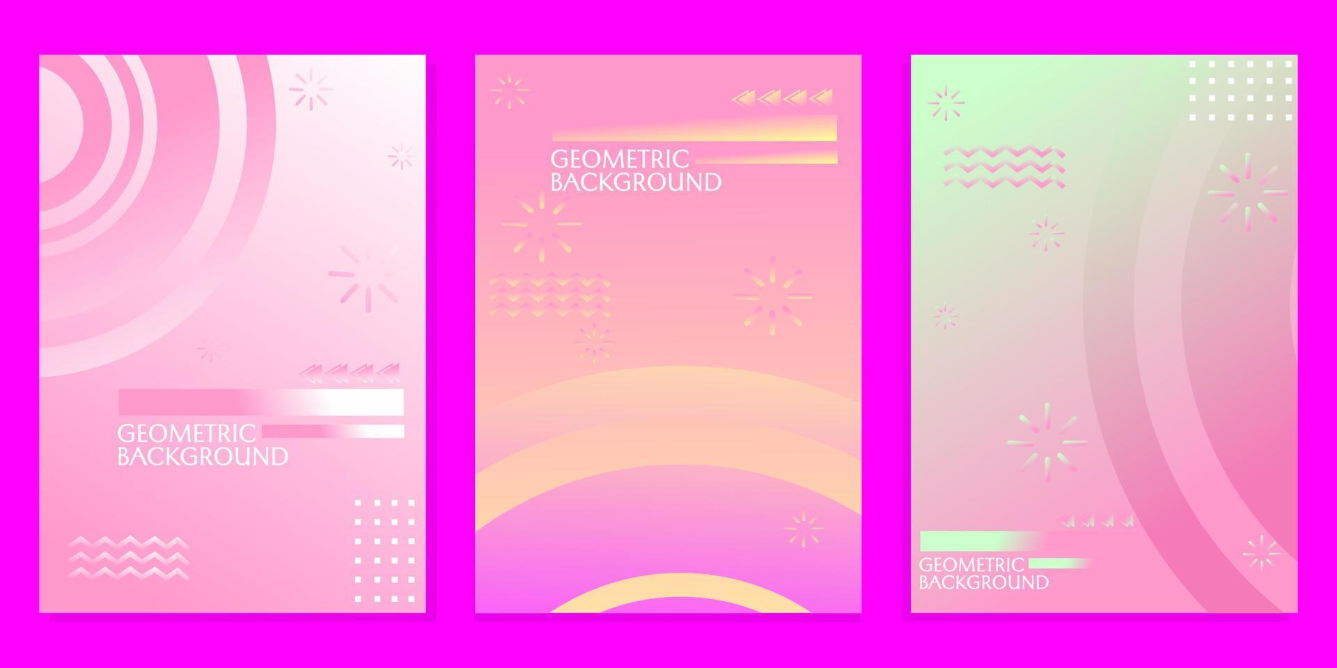 Pink Book Cover Set With Beautiful And Elegant Design Used For The Cover Of Posters Magazines