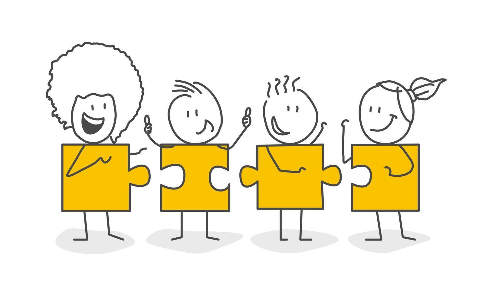 Stick figures. Team metaphor. Business concept. Vector. 7357023 Vector ... Stick figures. Team metaphor. Business concept. Vector. 7357023 Vector ...