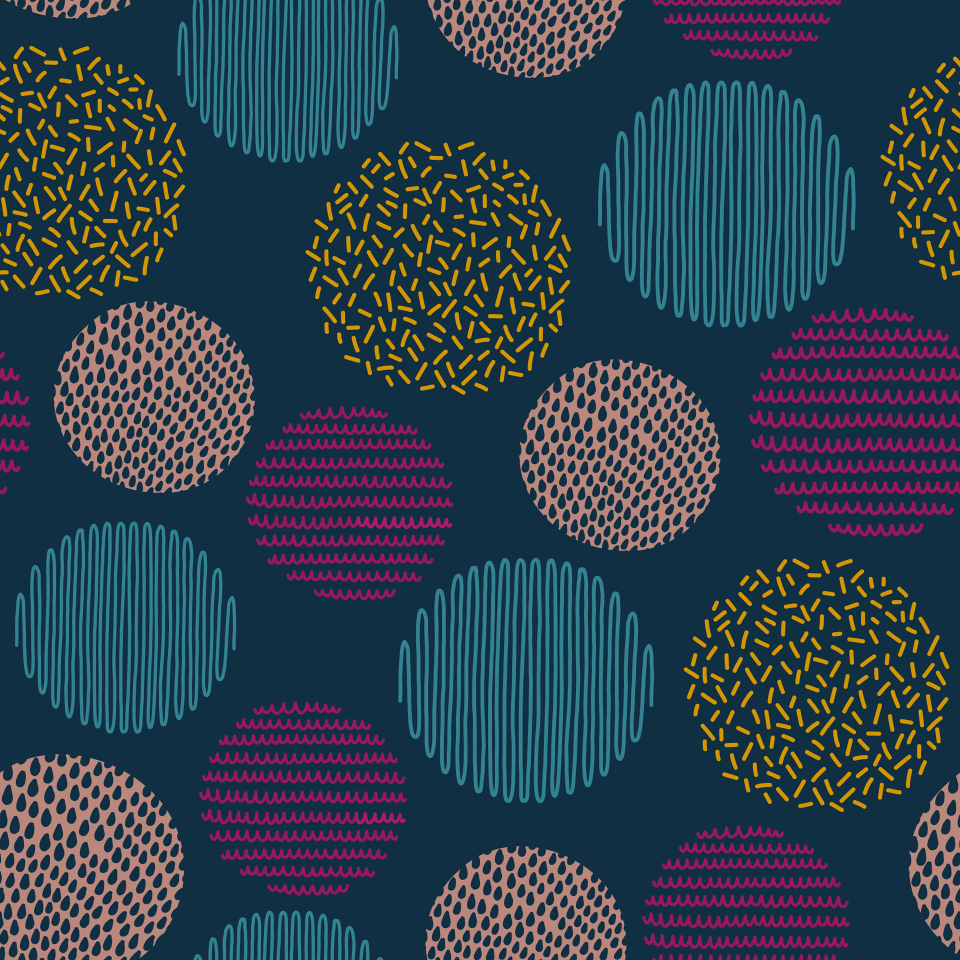 Abstract seamless pattern, geometric shape elements vector illustration ...