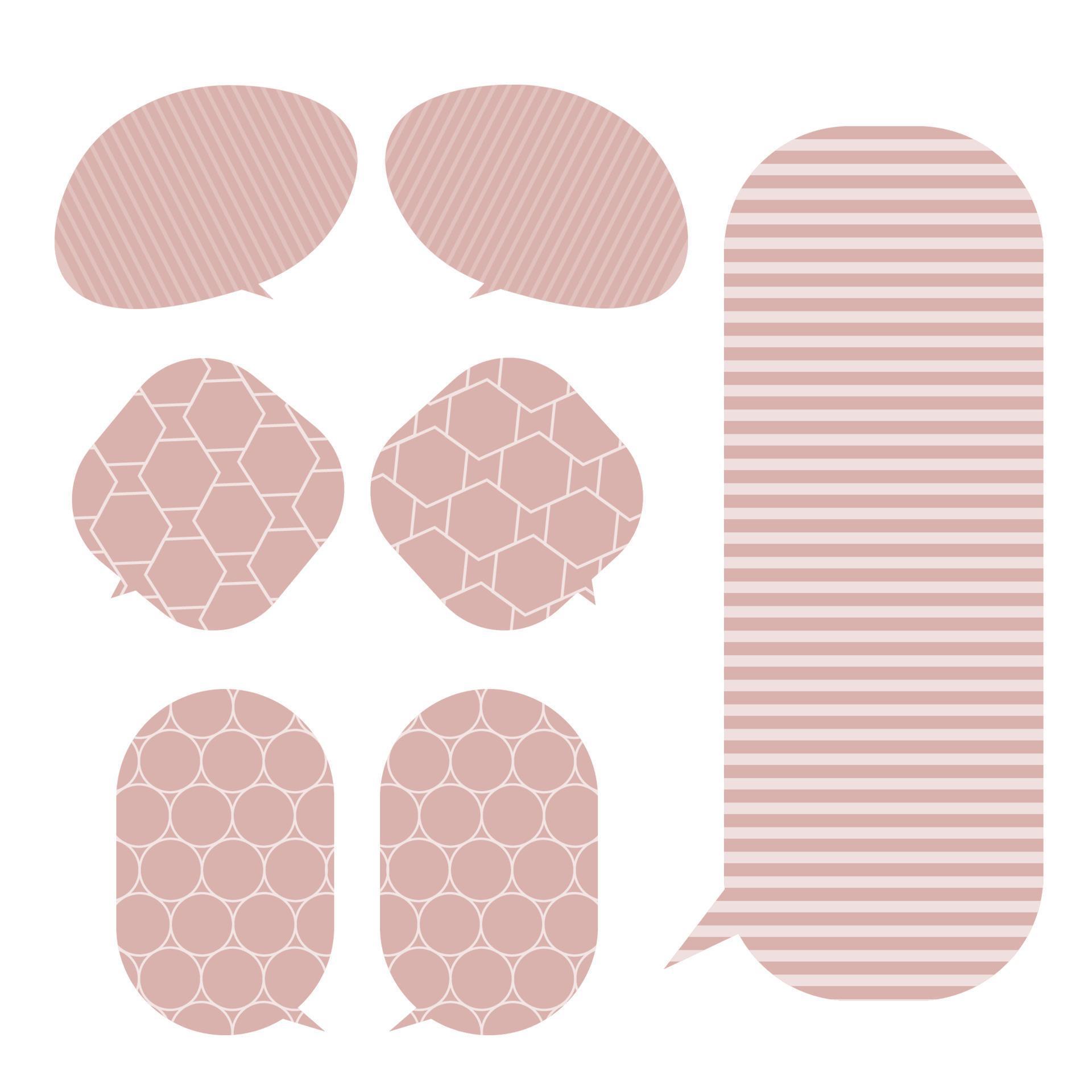 bubble speech set on white background use for conversation,vector ...