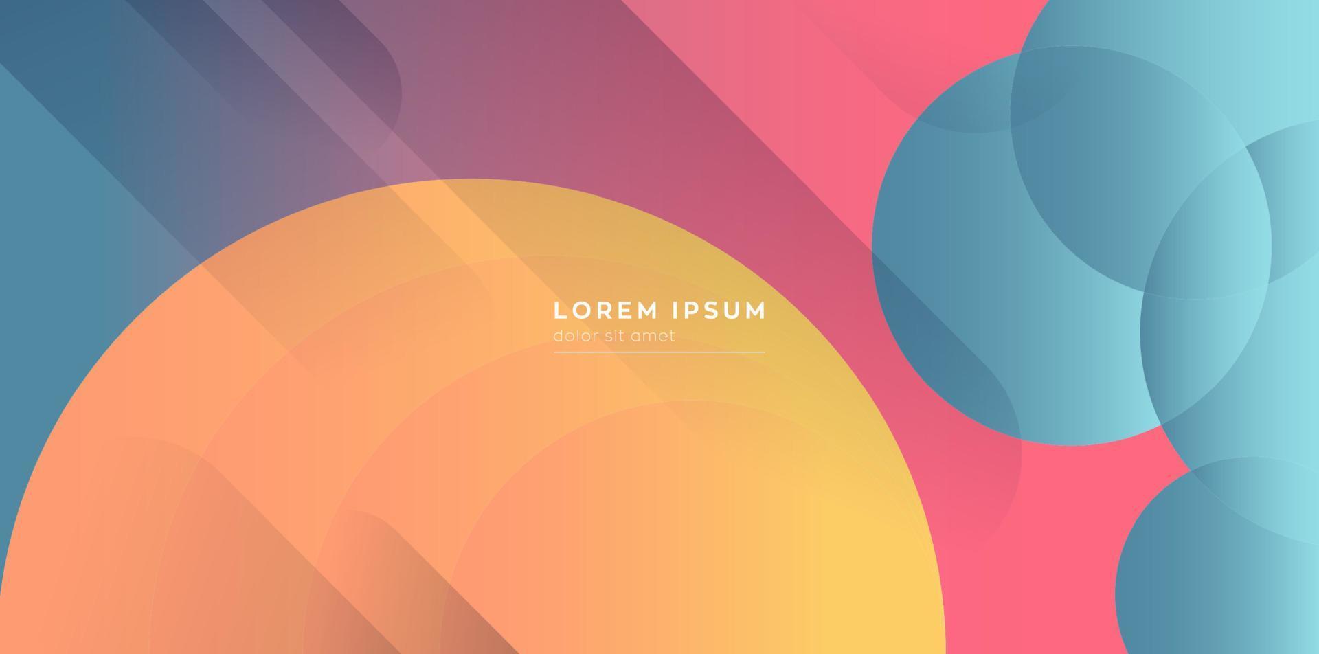 Abstract Background With Colorful Dynamic Effect Modern Pattern Vector
