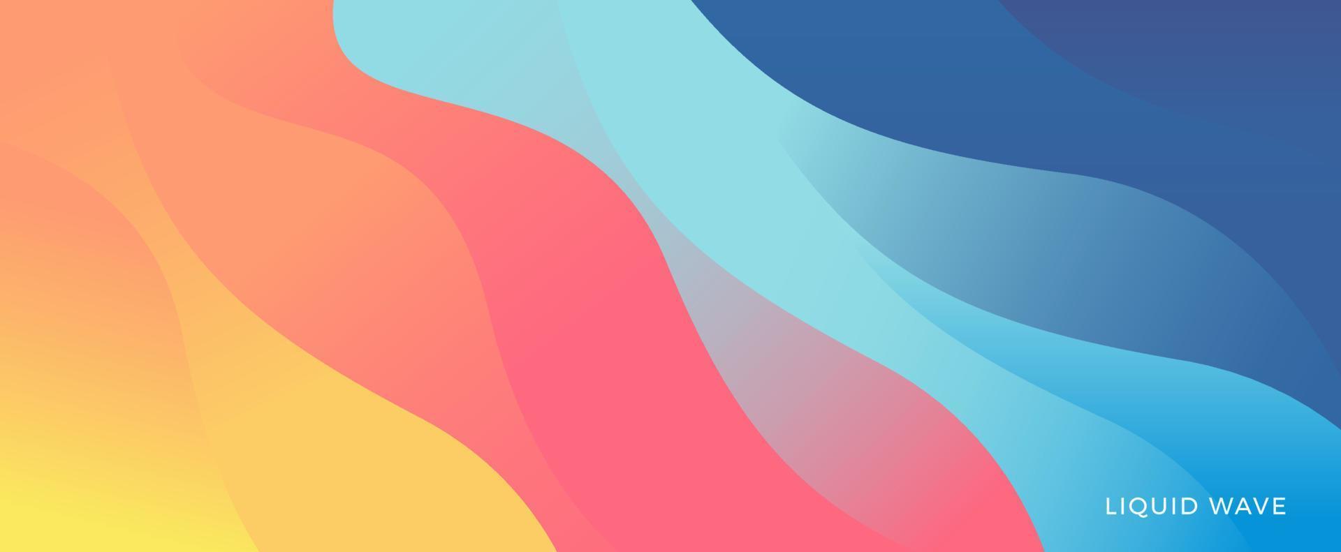 Abstract Background With Colorful Dynamic Effect Modern Pattern Vector