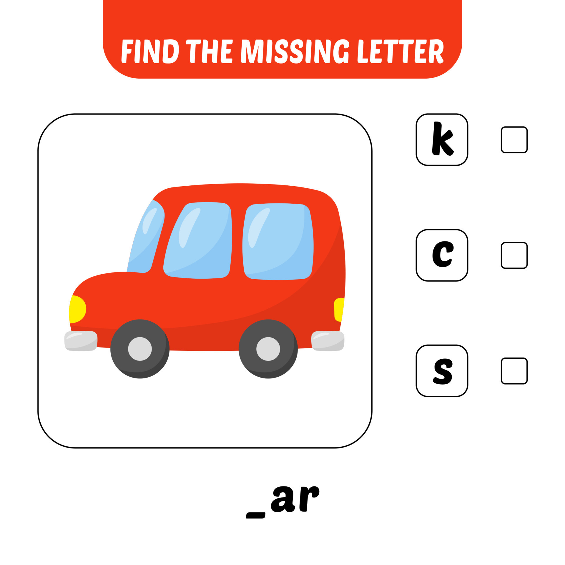 Find The Missing Letter Car Vector 7382260 Vector Art At Vecteezy find-the-missing-letter-car-vector-7382260-vector-art-at-vecteezy