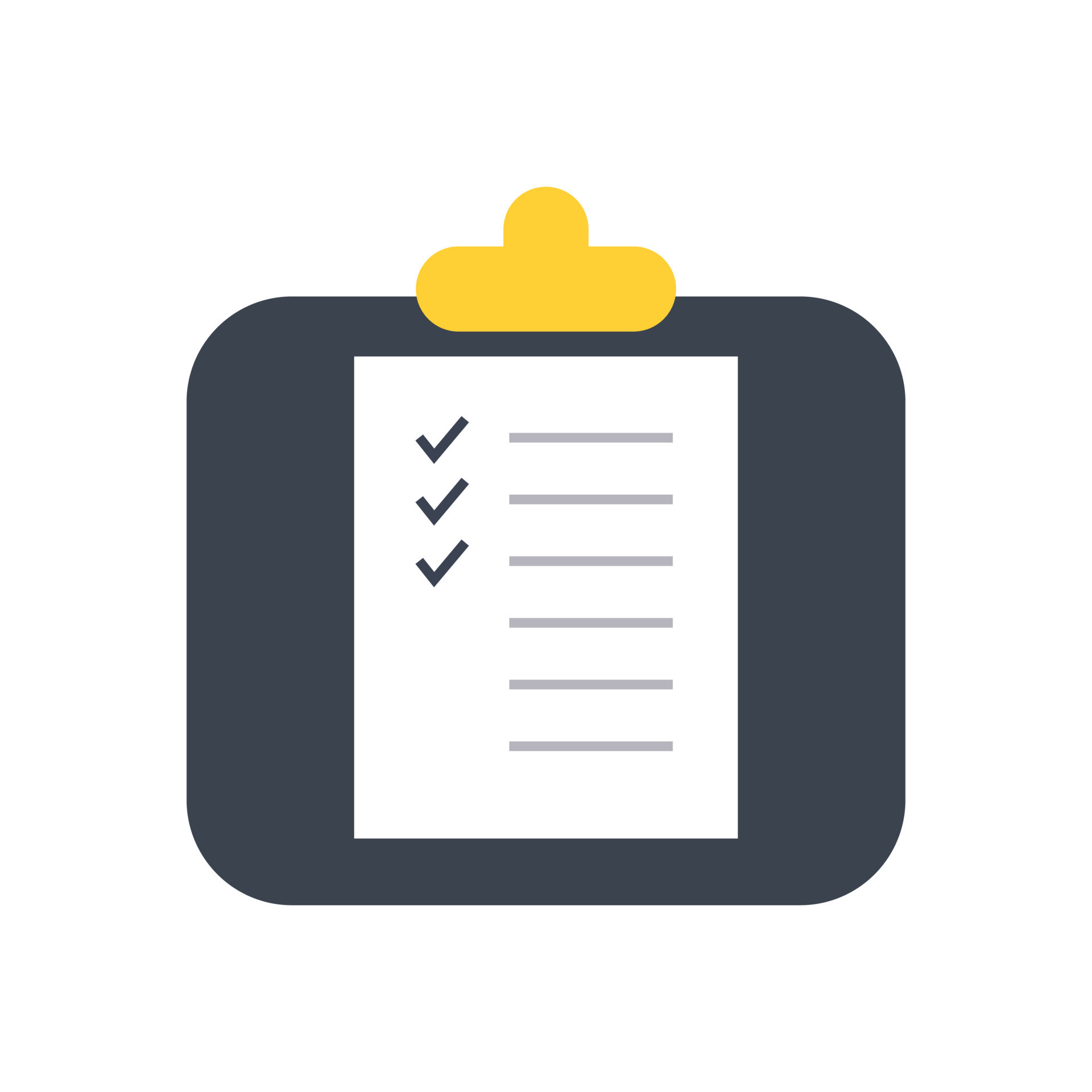 clipboard with checklist icon. to do list symbol. vector illustration ...