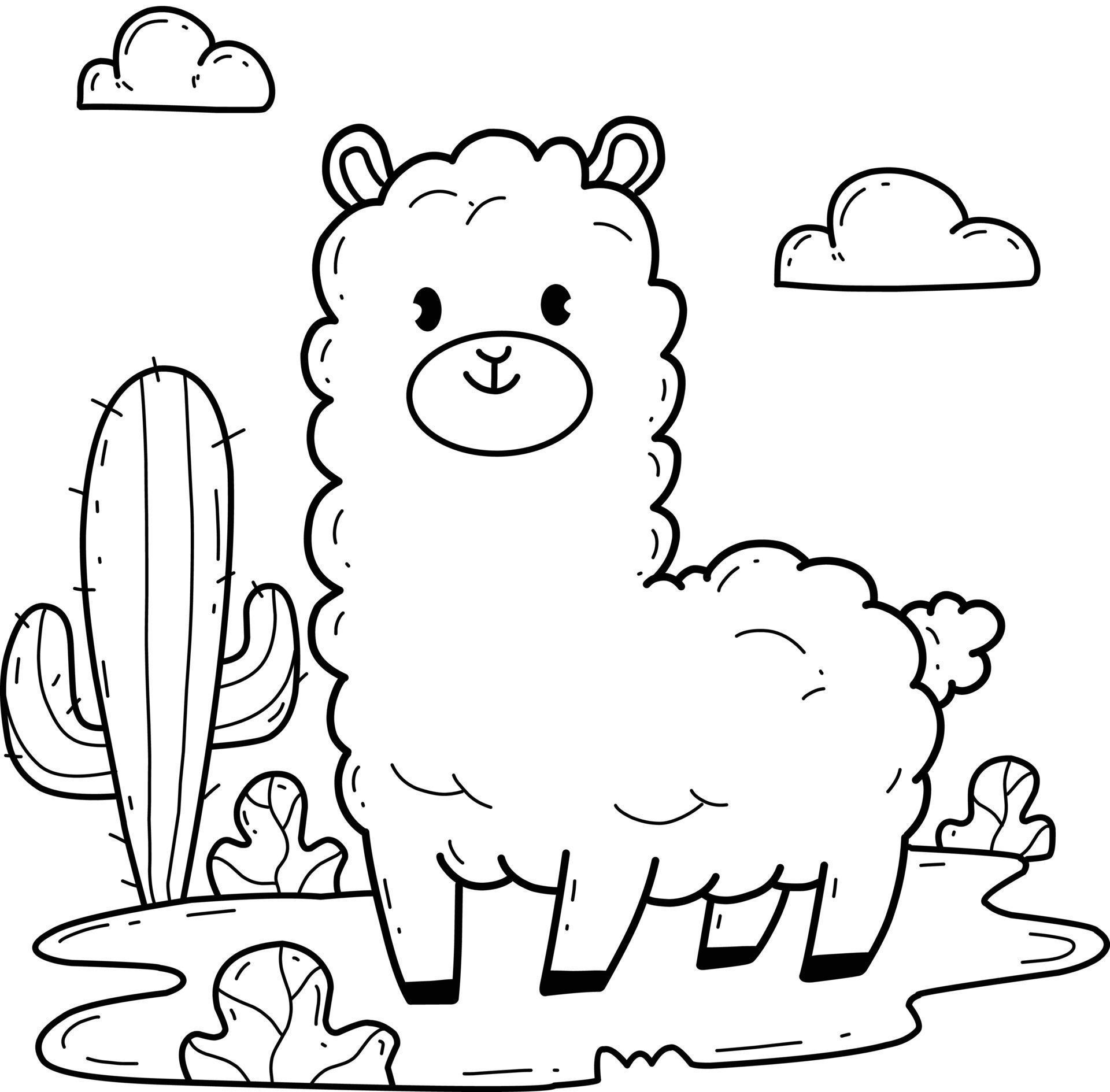 animals coloring book alphabet. Isolated on white background. Vector ...