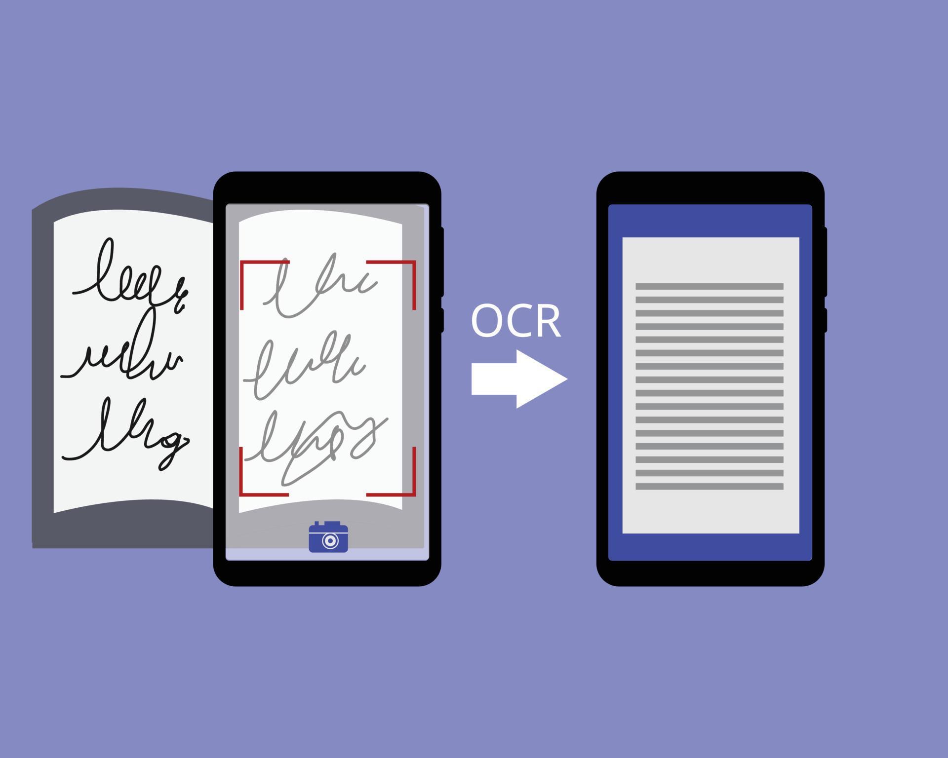 Optical Character Recognition application to convert handwritten to ...