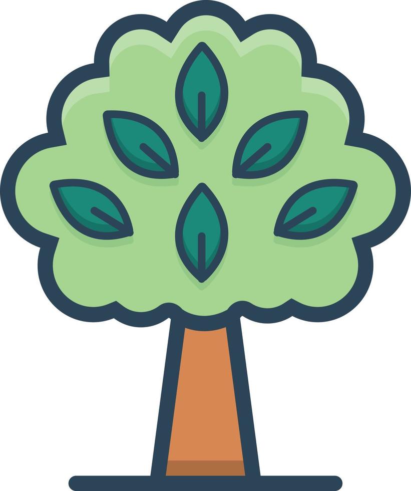 Colorful icon for tree 7388356 Vector Art at Vecteezy