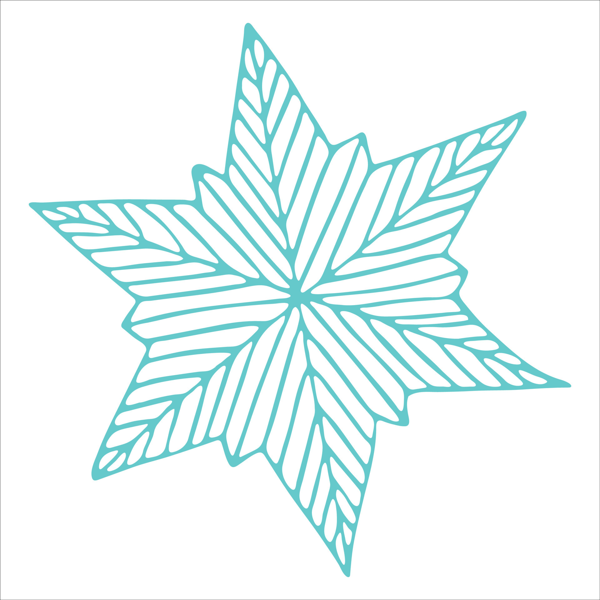 Cute Snowflake Clipart