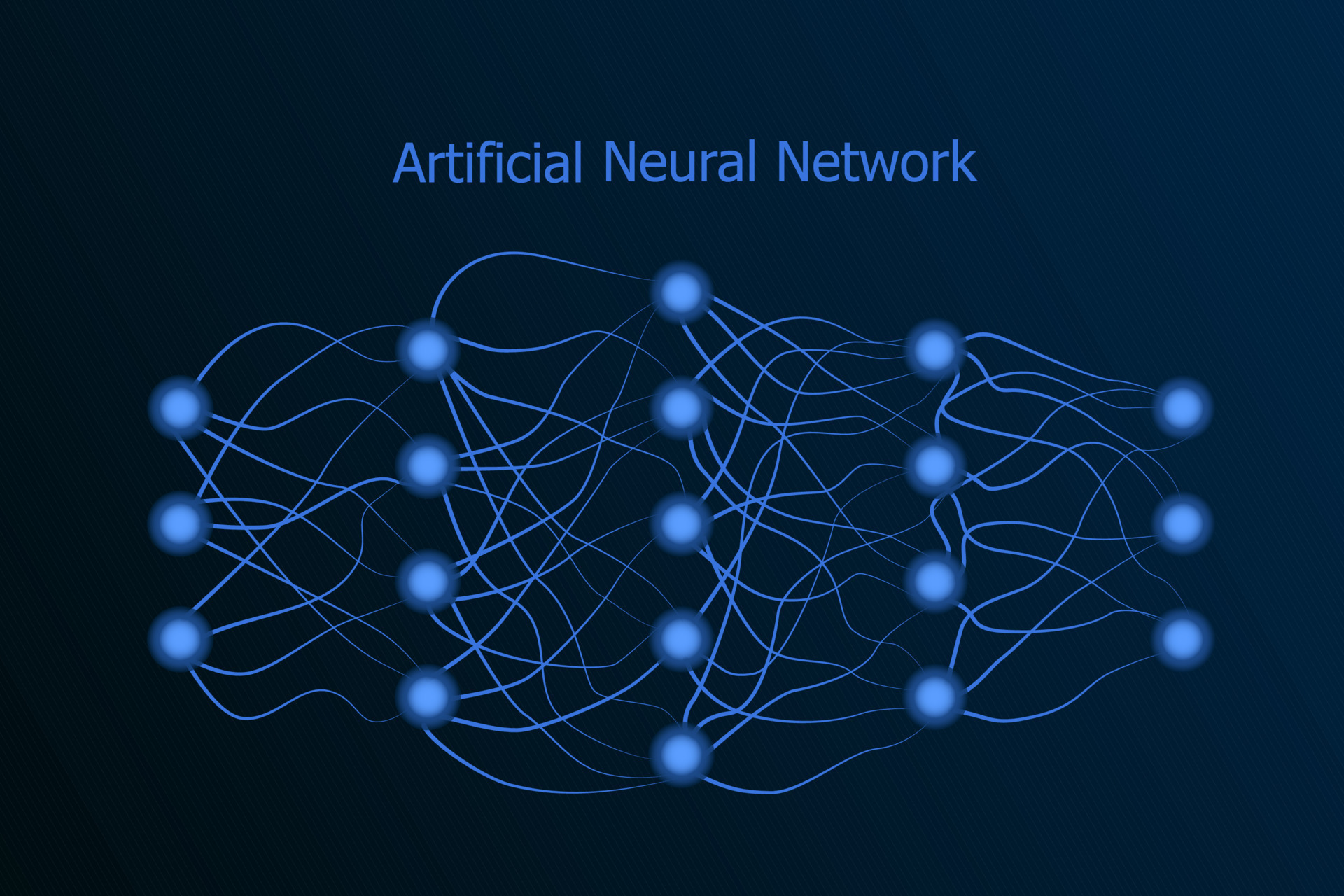 Neural network model 7410658 Vector Art at Vecteezy