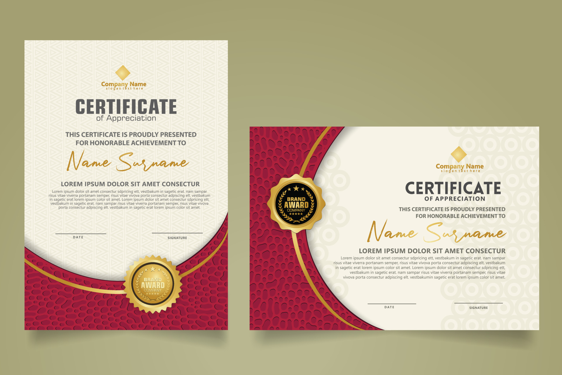 Certificate Background Vector Art Icons And Graphics For Free Download