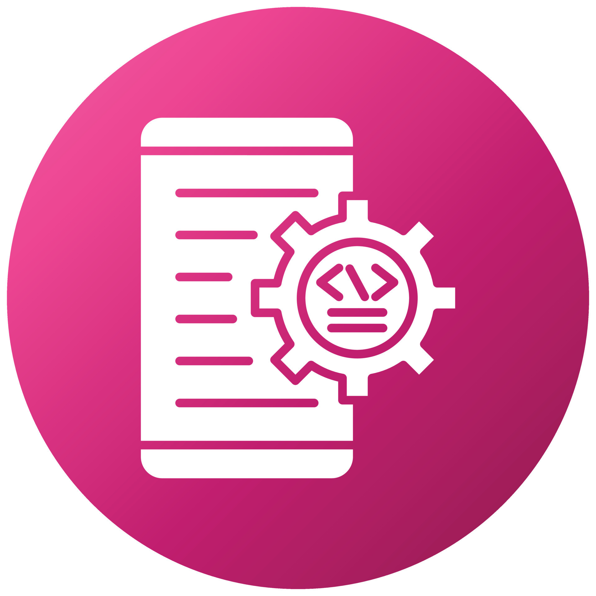 App Development Icon Style 7429400 Vector Art at Vecteezy