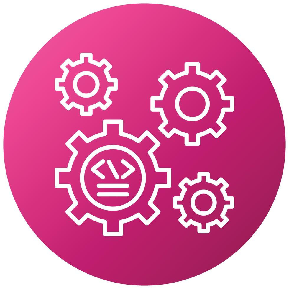 Code Settings Icon Style 7429594 Vector Art at Vecteezy