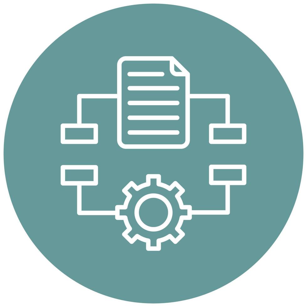 Algorithm Icon Style 7433377 Vector Art at Vecteezy