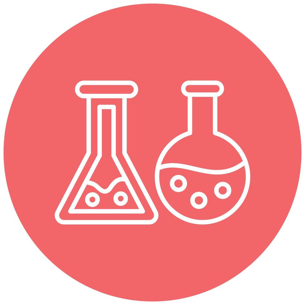 Flasks Icon Style 7433807 Vector Art at Vecteezy