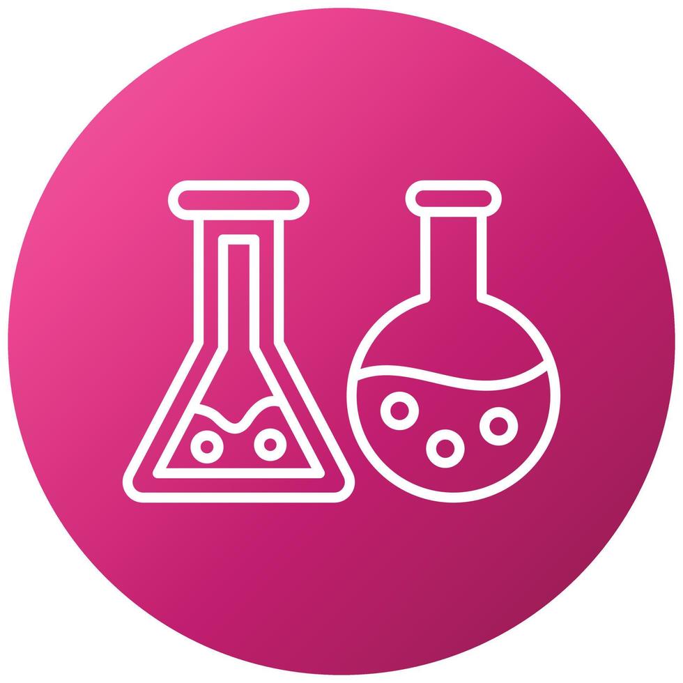 Flasks Icon Style 7435642 Vector Art at Vecteezy